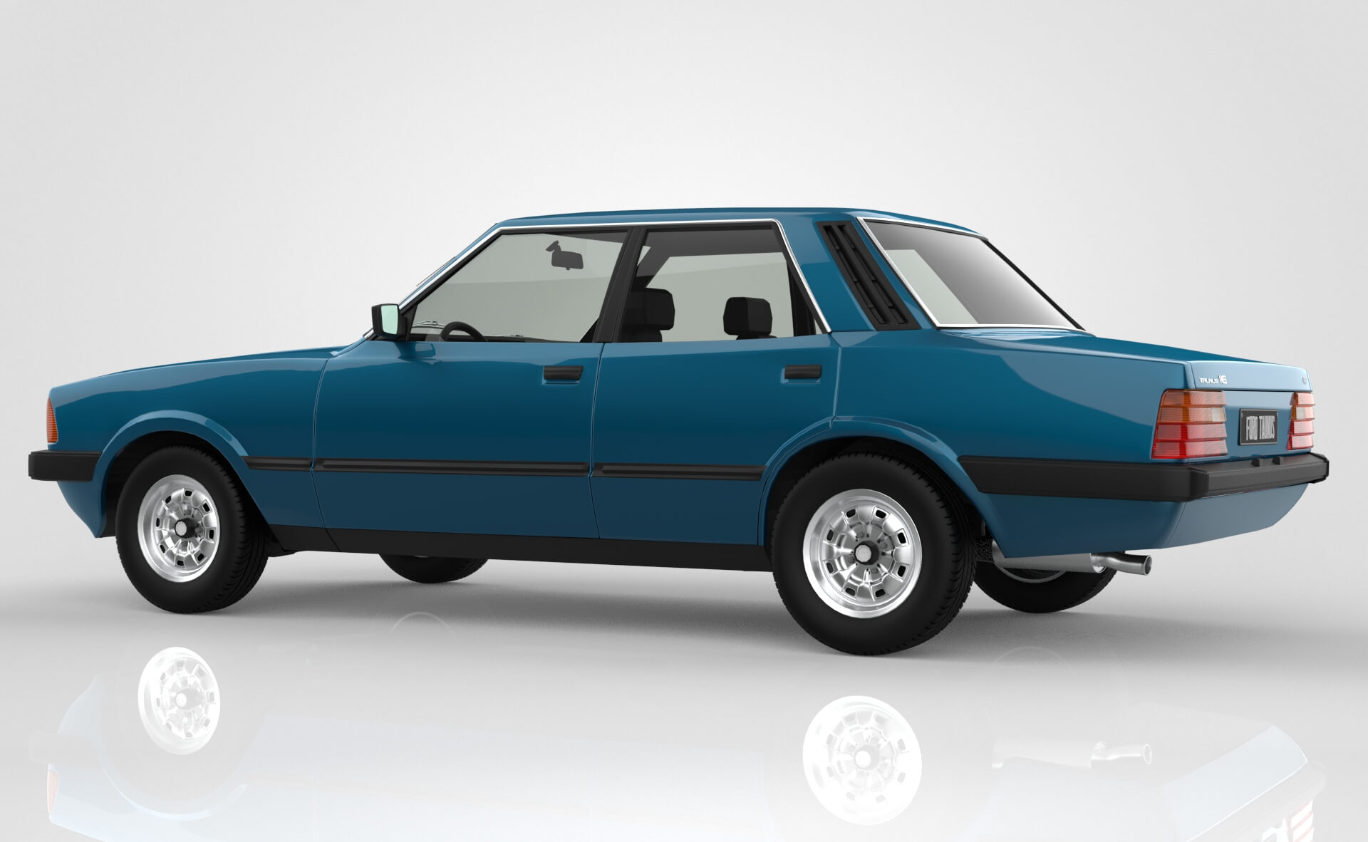 Ford Taunus TC3 1980 - 3D Model by Carmodels3D