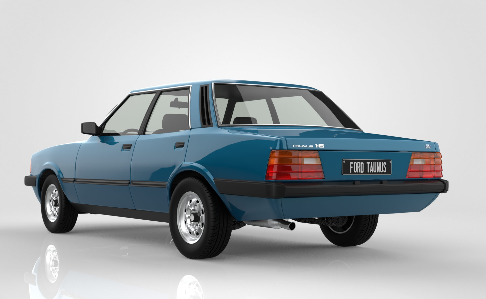 Ford Taunus TC3 1980 - 3D Model by Carmodels3D