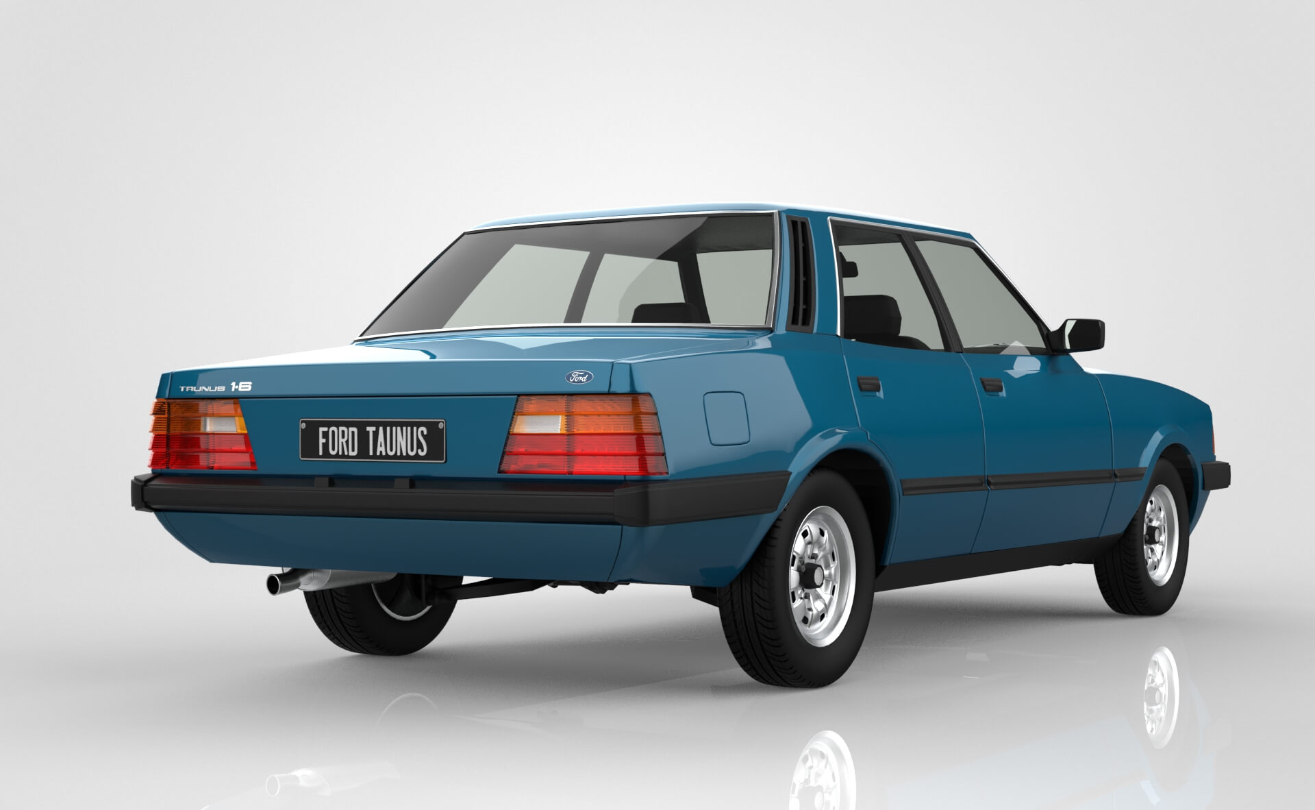 Ford Taunus TC3 1980 - 3D Model by Carmodels3D