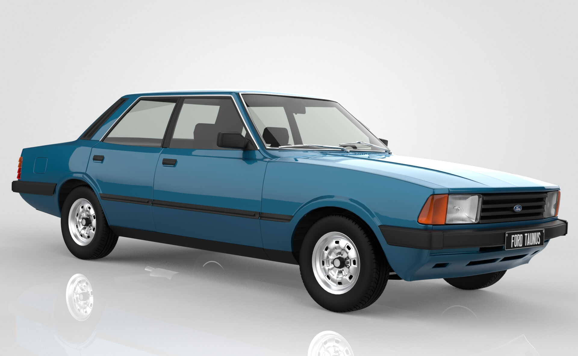 Ford Taunus TC3 1980 - 3D Model by Carmodels3D