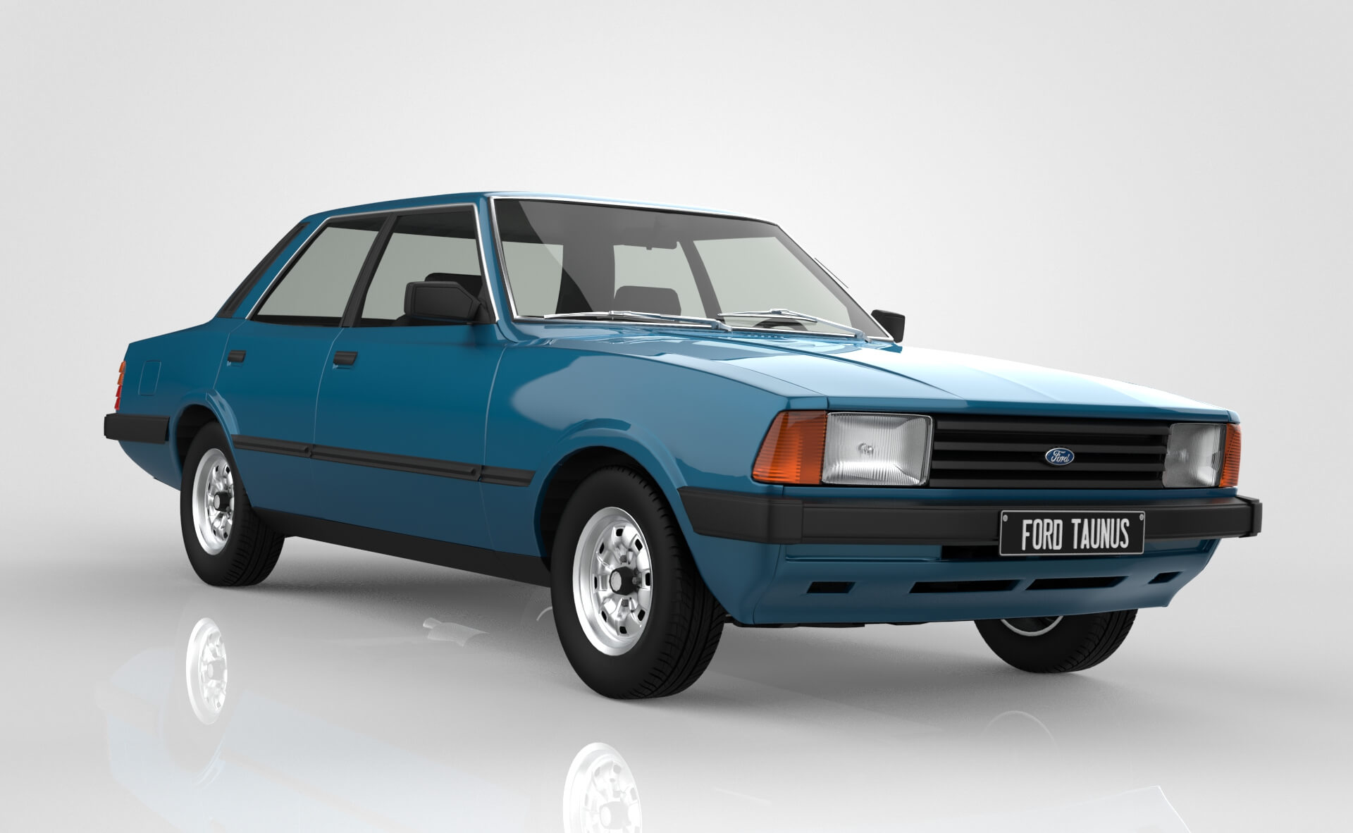 Ford Taunus TC3 1980 - 3D Model by Carmodels3D