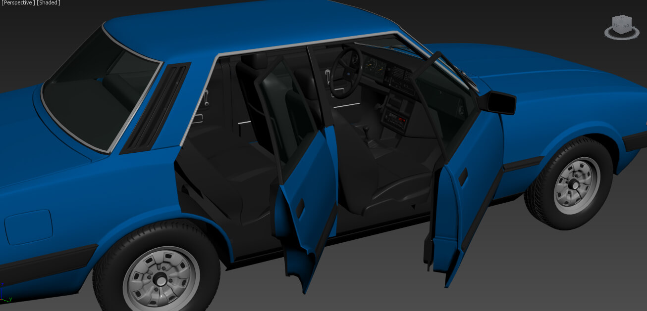 Ford Taunus TC3 1980 - 3D Model by Carmodels3D