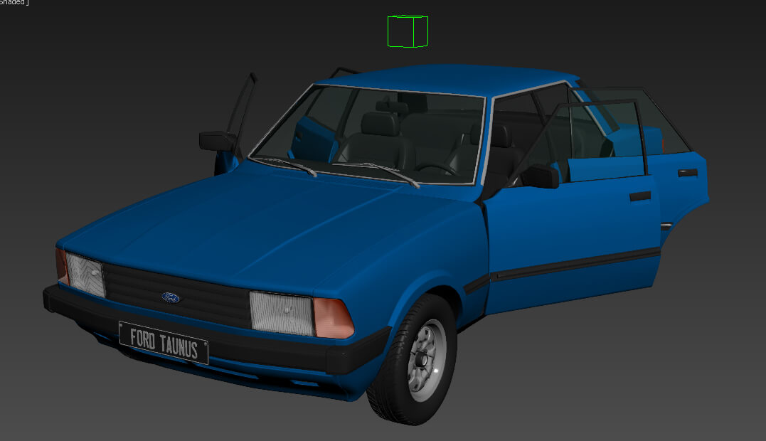 Ford Taunus TC3 1980 - 3D Model by Carmodels3D