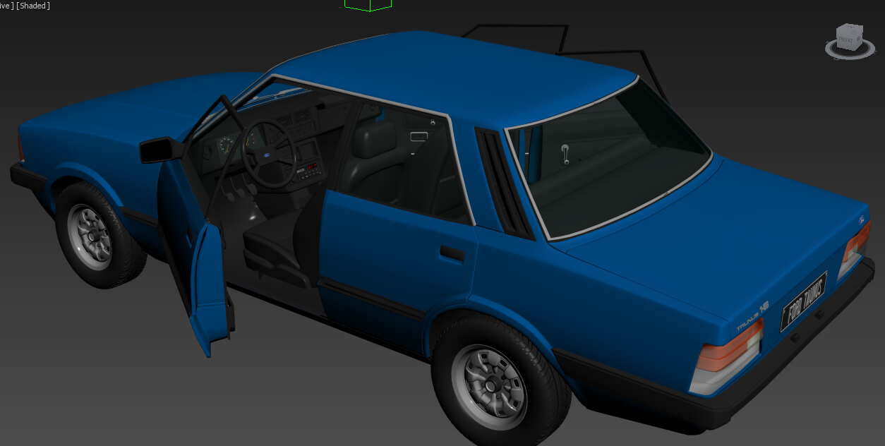 Ford Taunus TC3 1980 - 3D Model by Carmodels3D