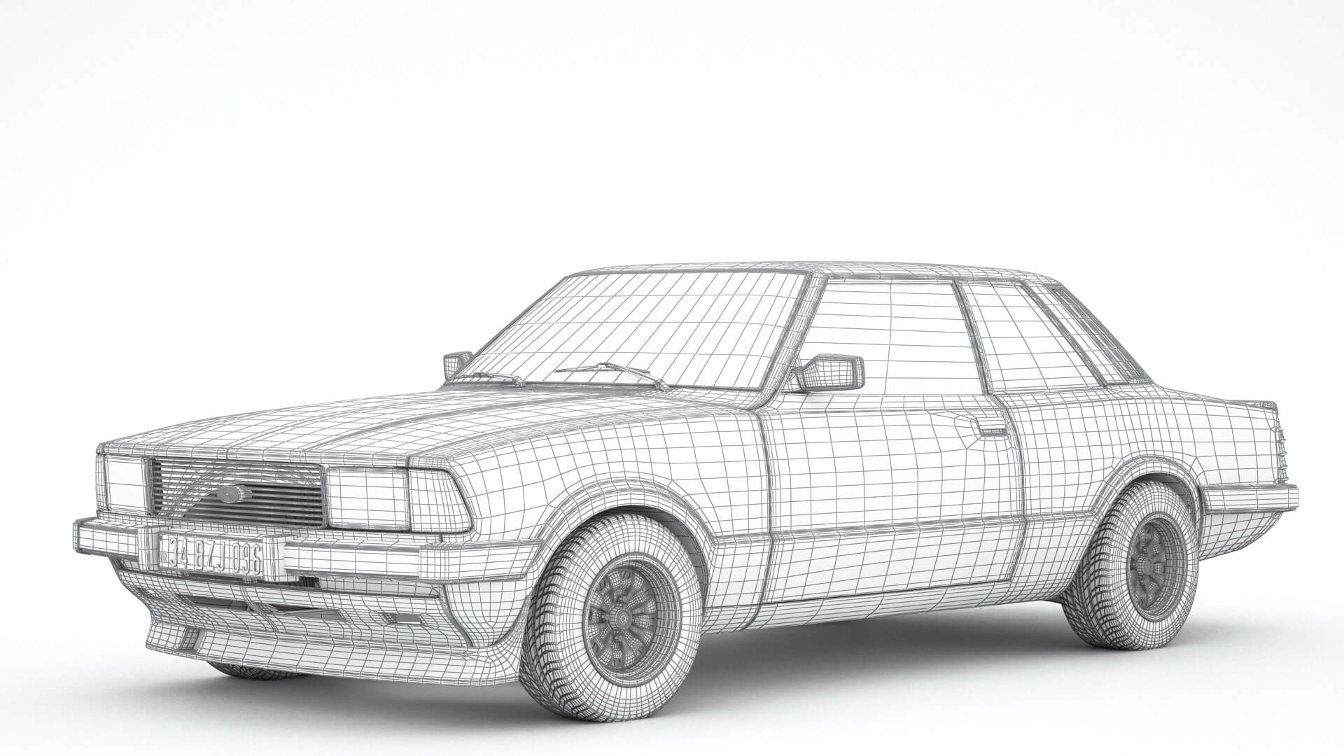 Ford Taunus TC3 - 3D Model by Carmodels3D