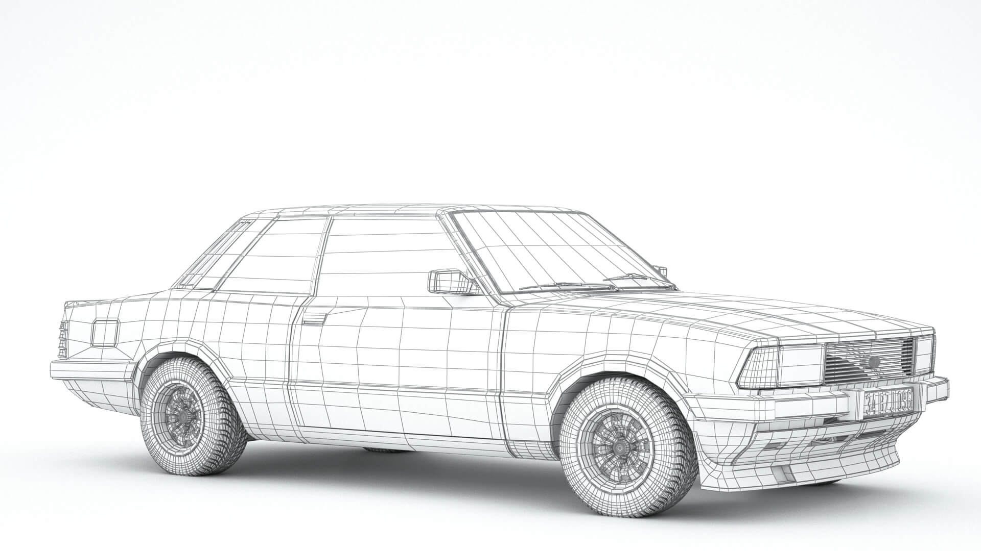 Ford Taunus TC3 - 3D Model by Carmodels3D