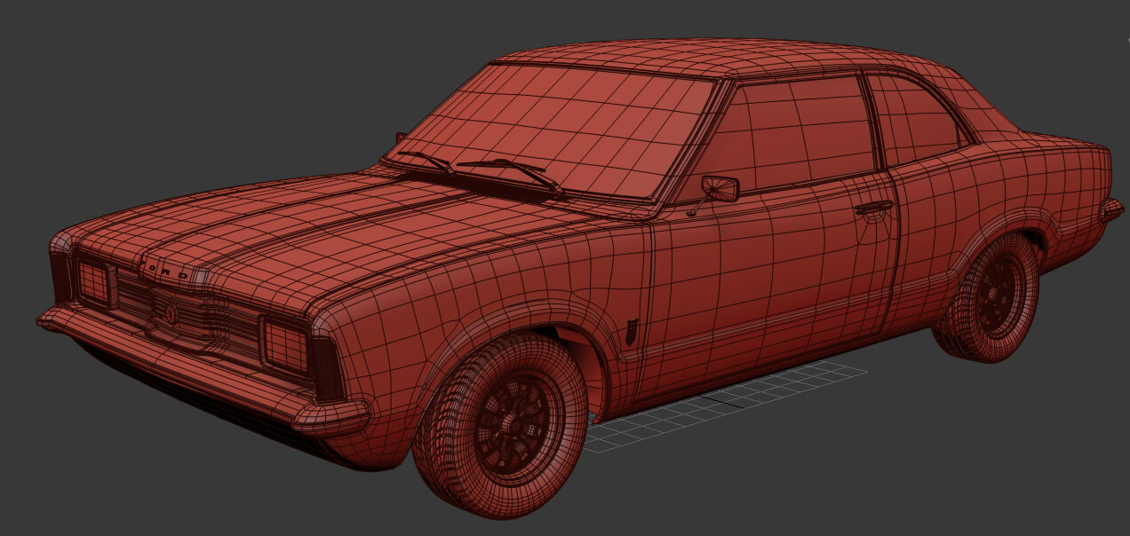Ford Taunus XL TC1 - 3D Model by Carmodels3D