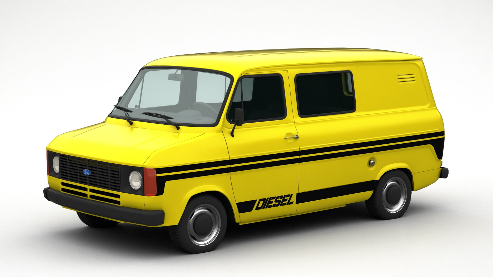 Ford Transit MK2 1980 - 3D Model by Carmodels3D