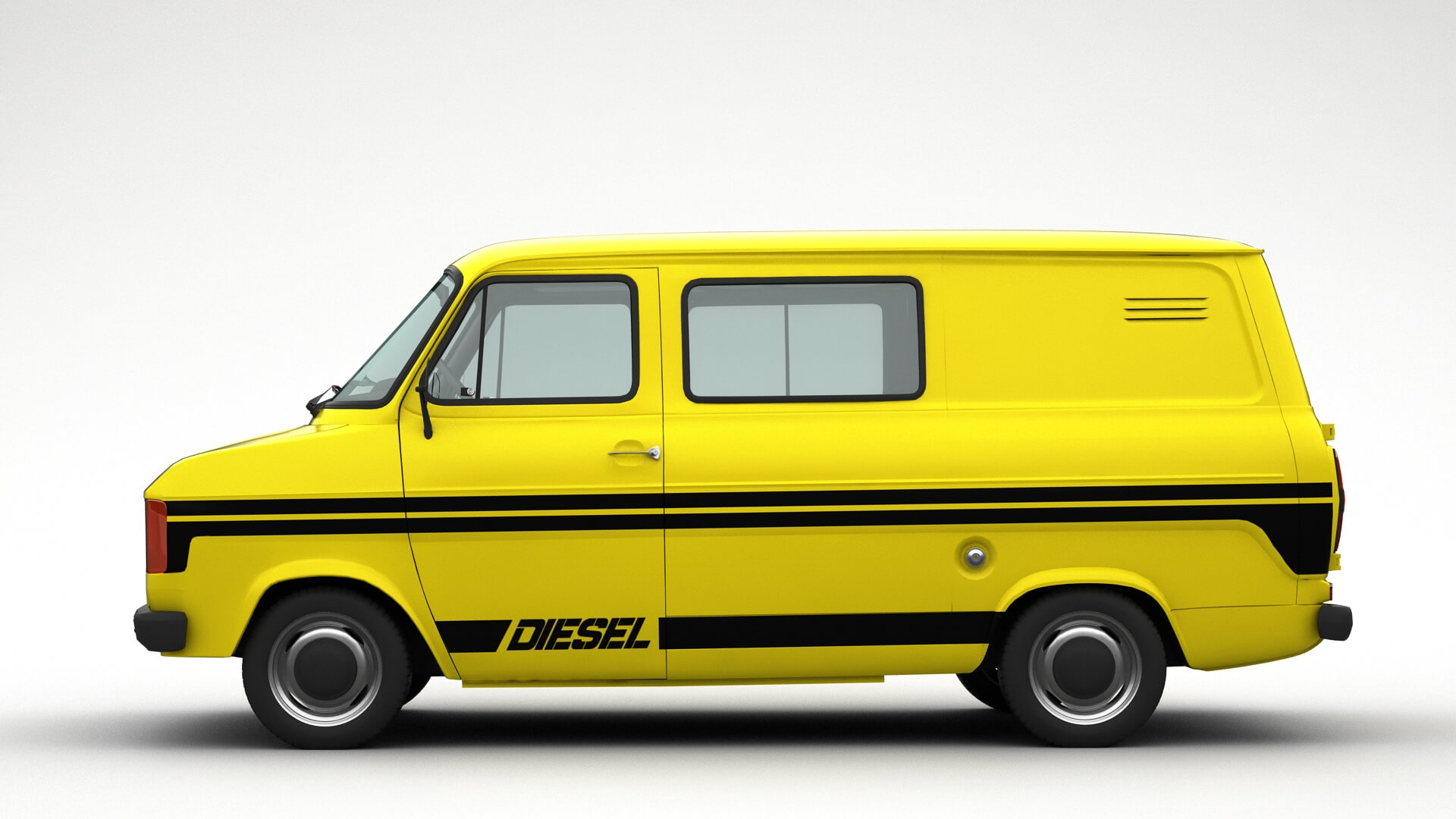 Ford Transit MK2 1980 - 3D Model by Carmodels3D