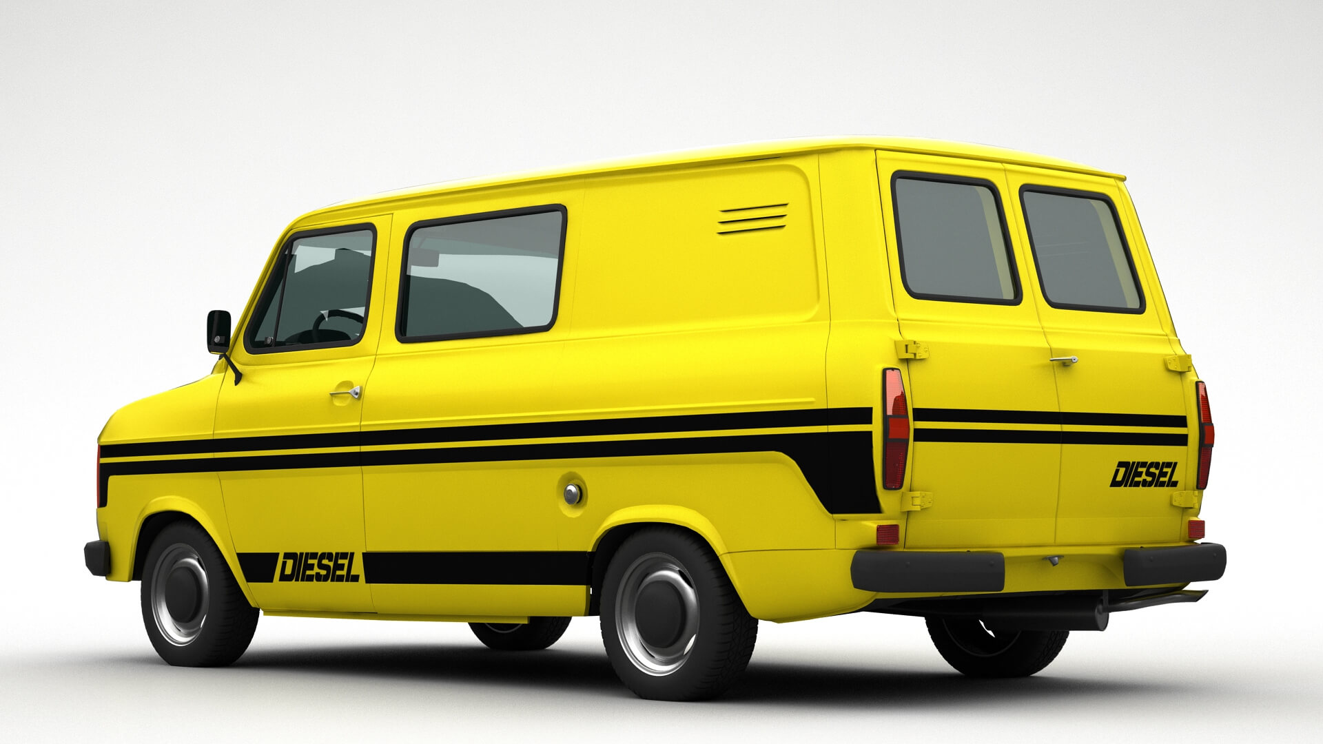 Ford Transit MK2 1980 - 3D Model by Carmodels3D