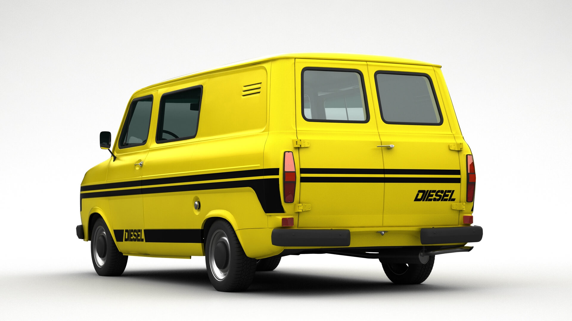 Ford Transit MK2 1980 - 3D Model by Carmodels3D