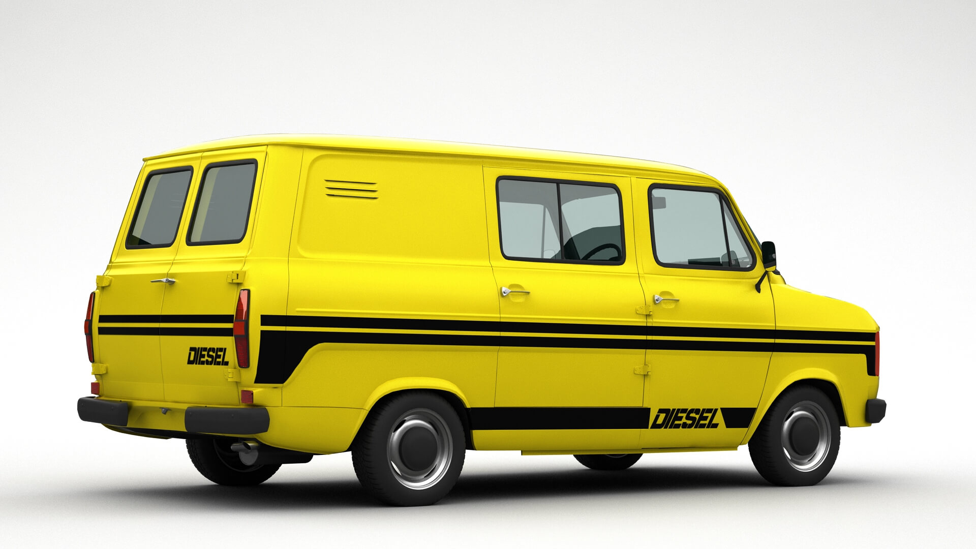 Ford Transit MK2 1980 - 3D Model by Carmodels3D