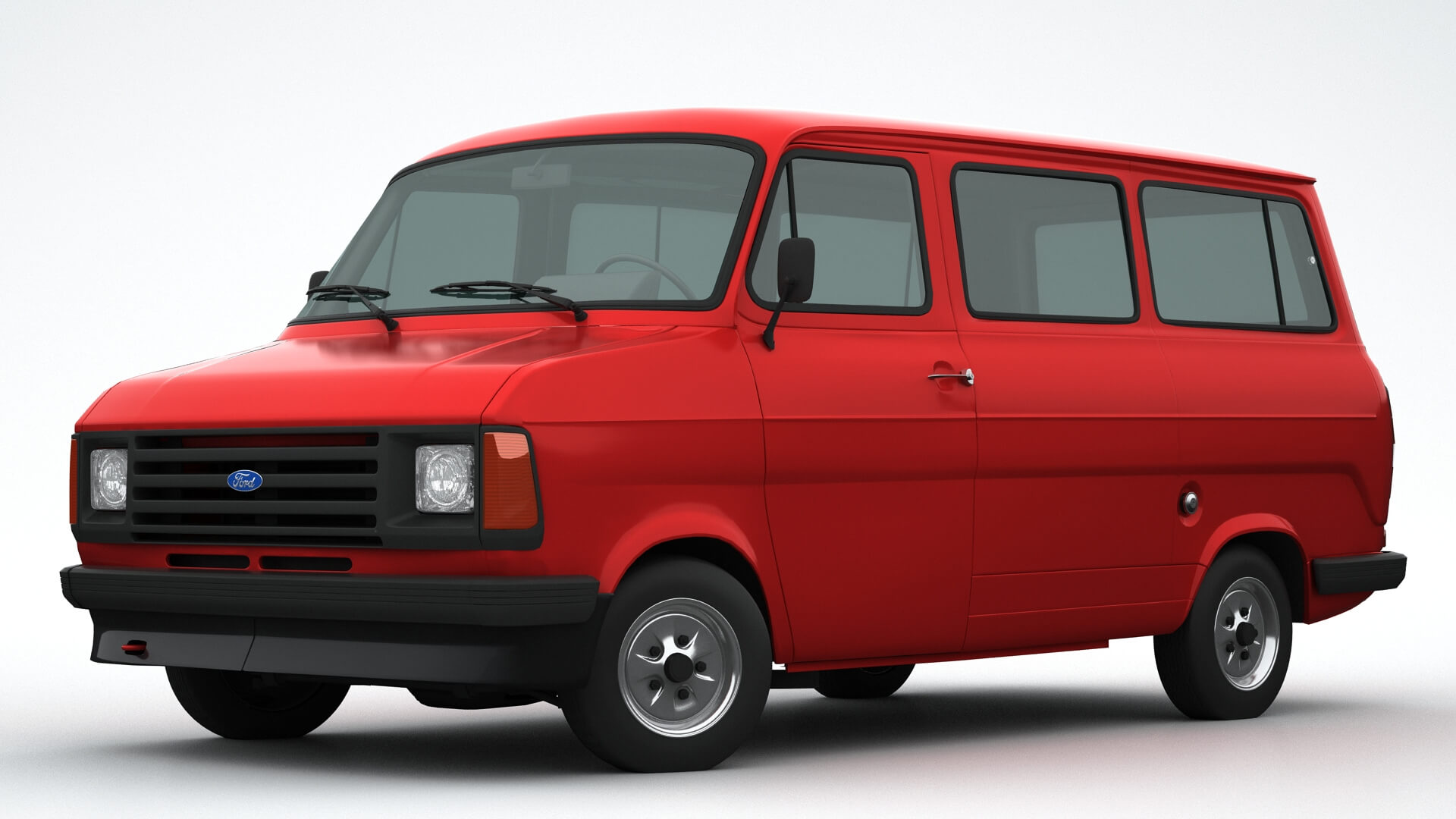Ford Transit MK2 80S - 3D Model by Carmodels3D