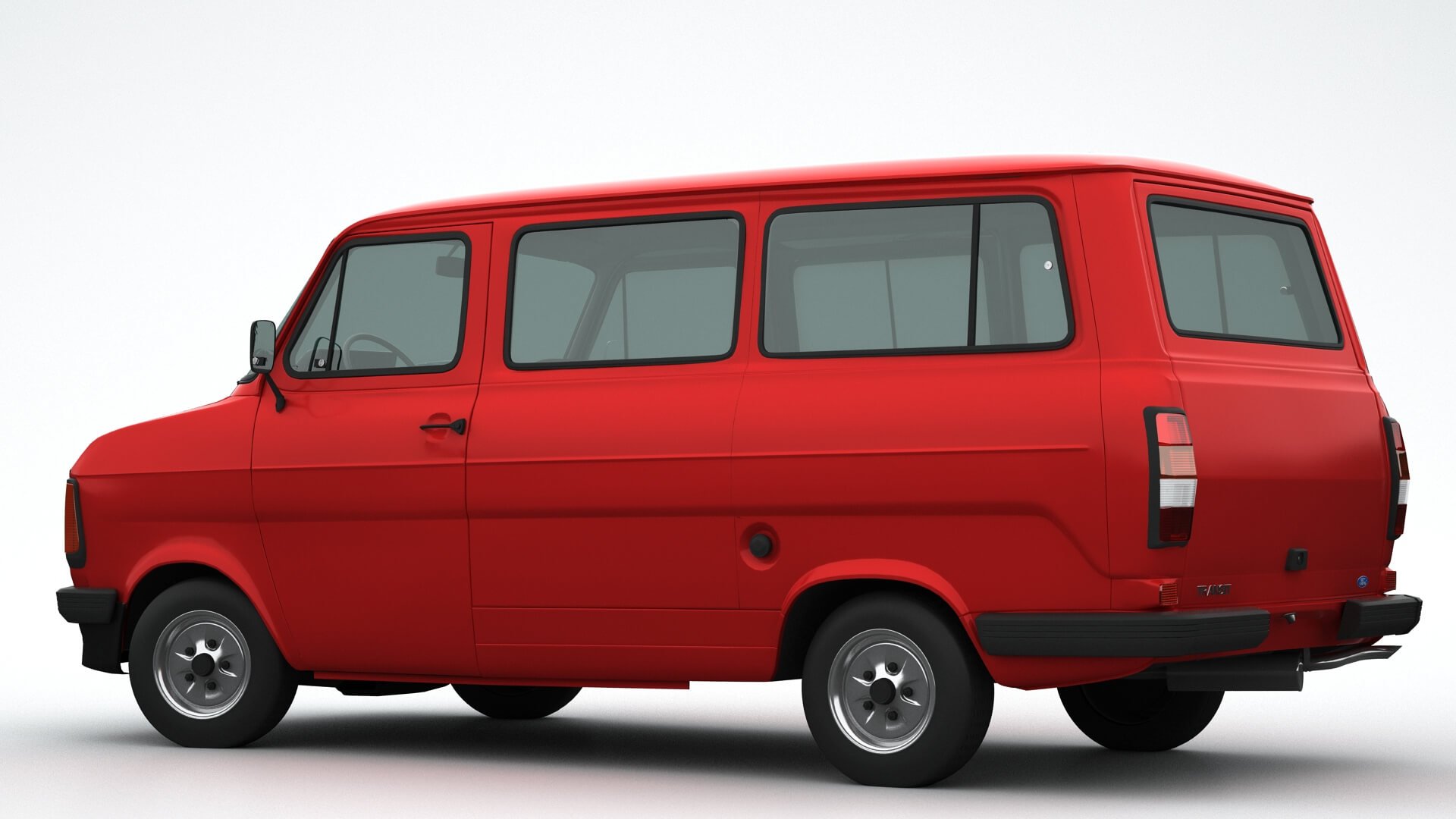 Ford Transit MK2 80S - 3D Model by Carmodels3D