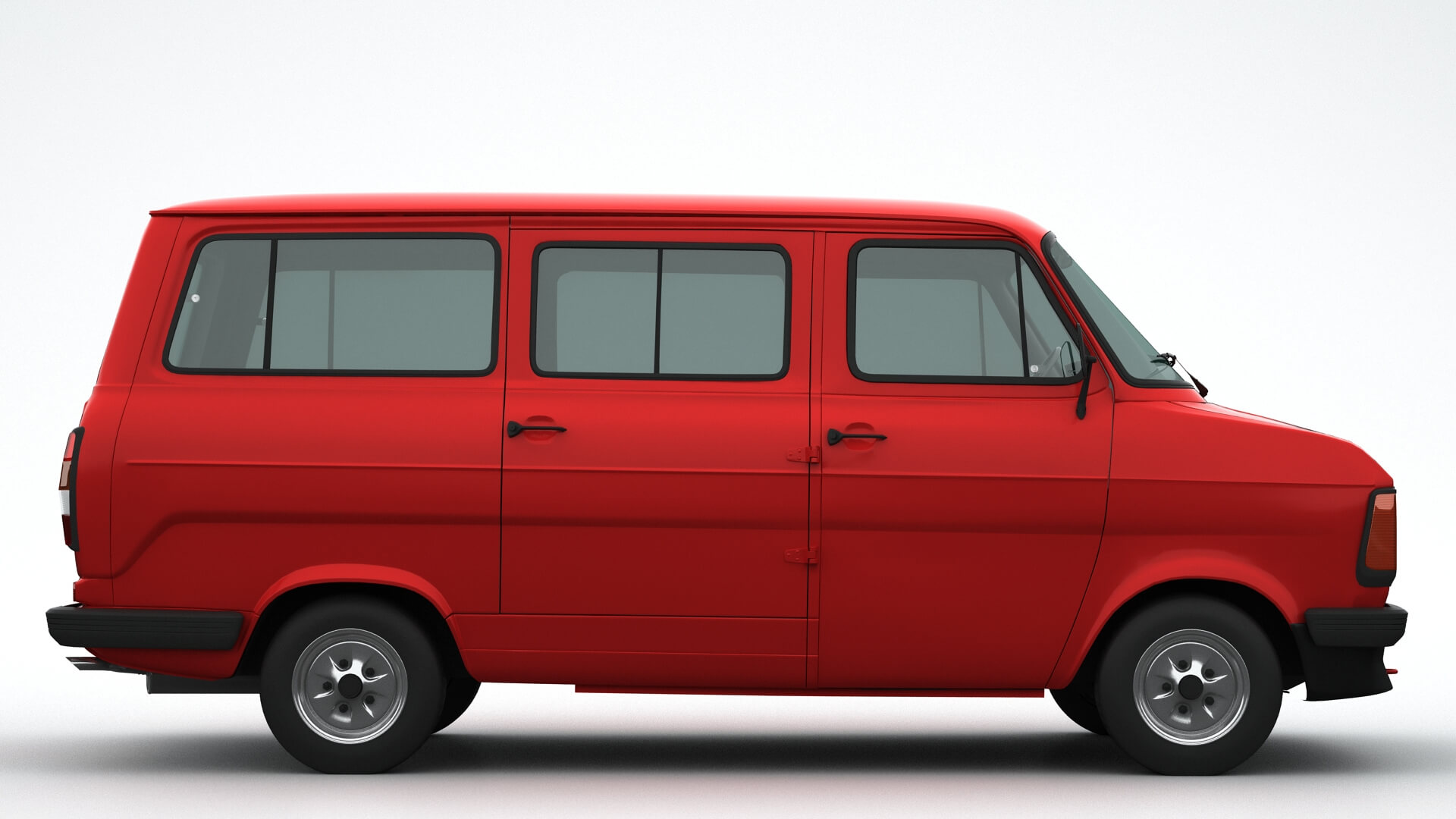 Ford Transit MK2 80S - 3D Model by Carmodels3D