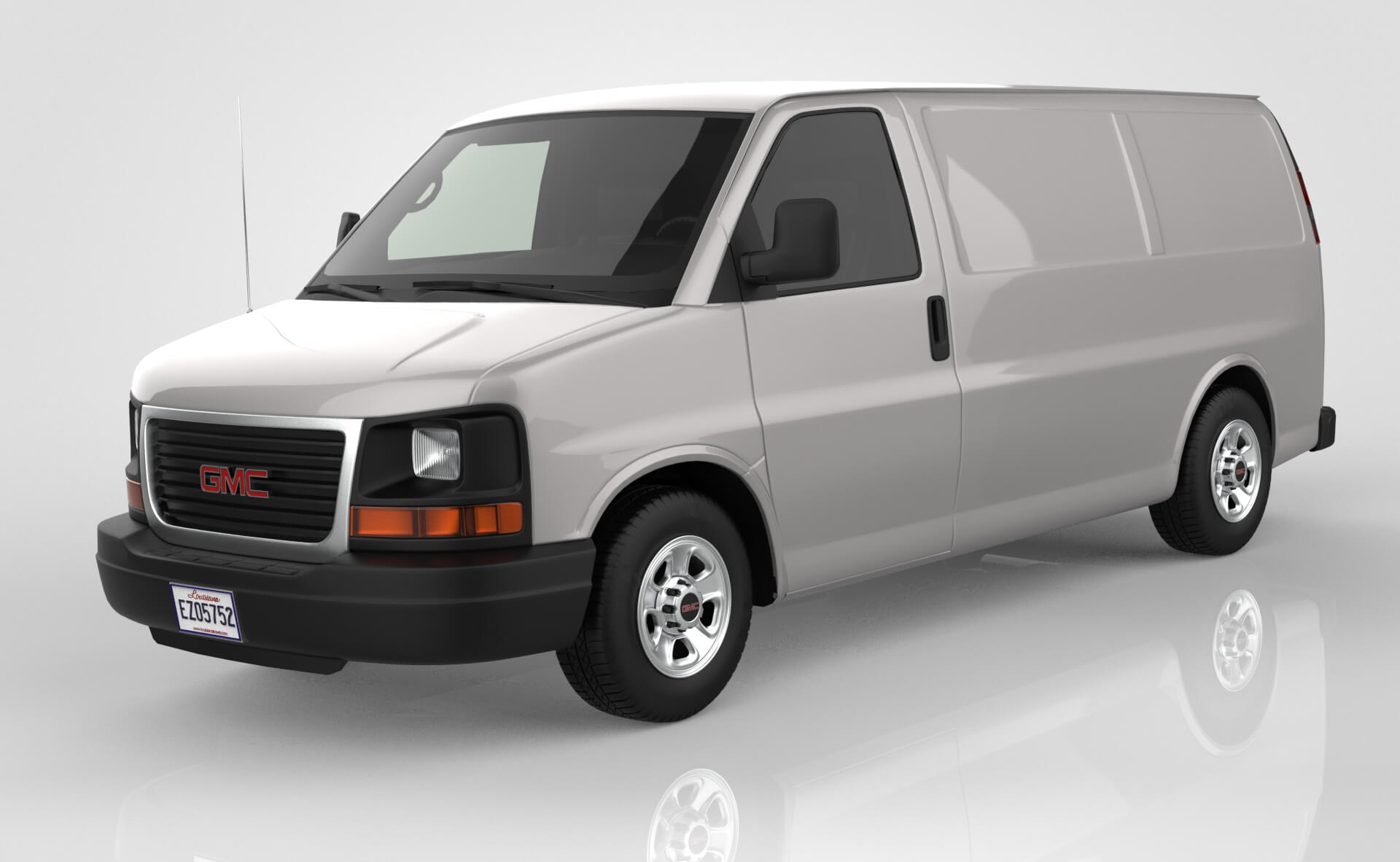 GMC Savana Cargo Van - 3D Model by Carmodels3D