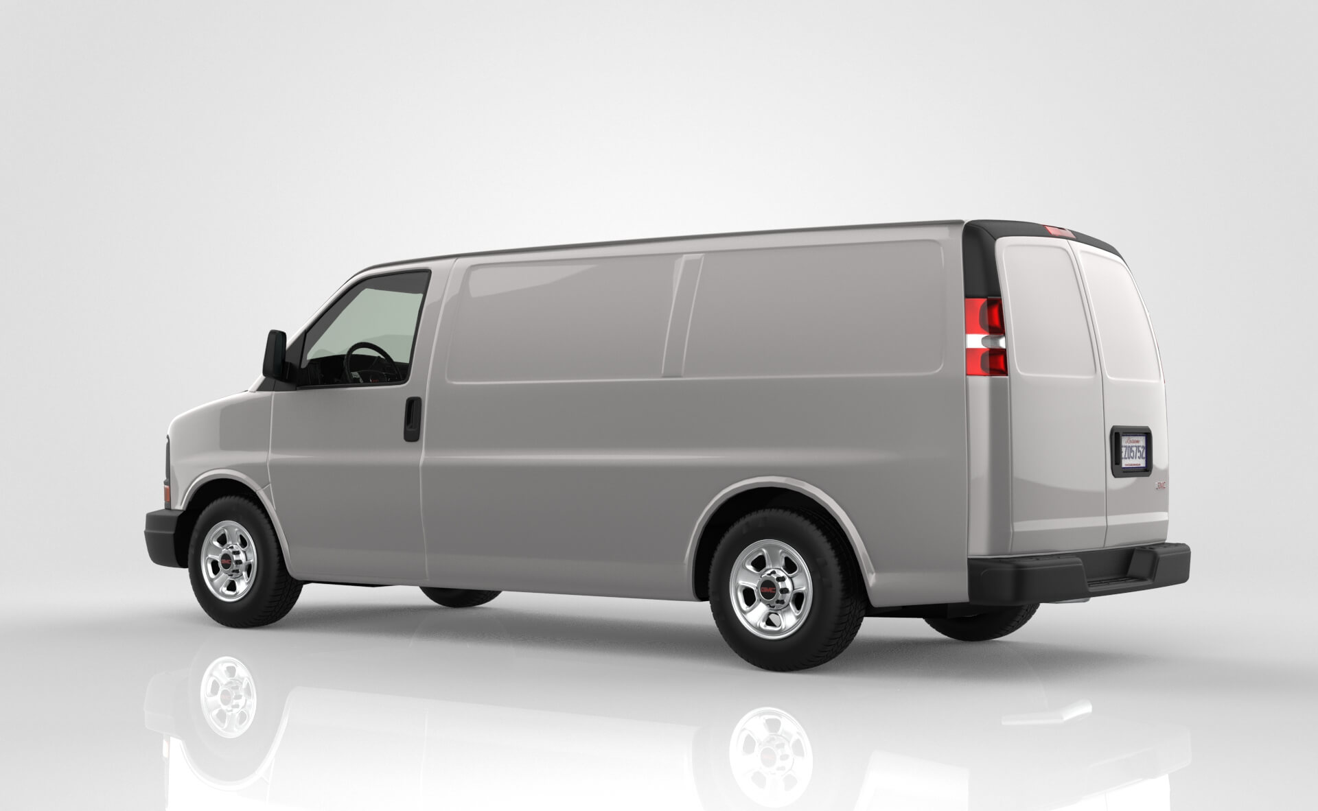 GMC Savana Cargo Van - 3D Model by Carmodels3D