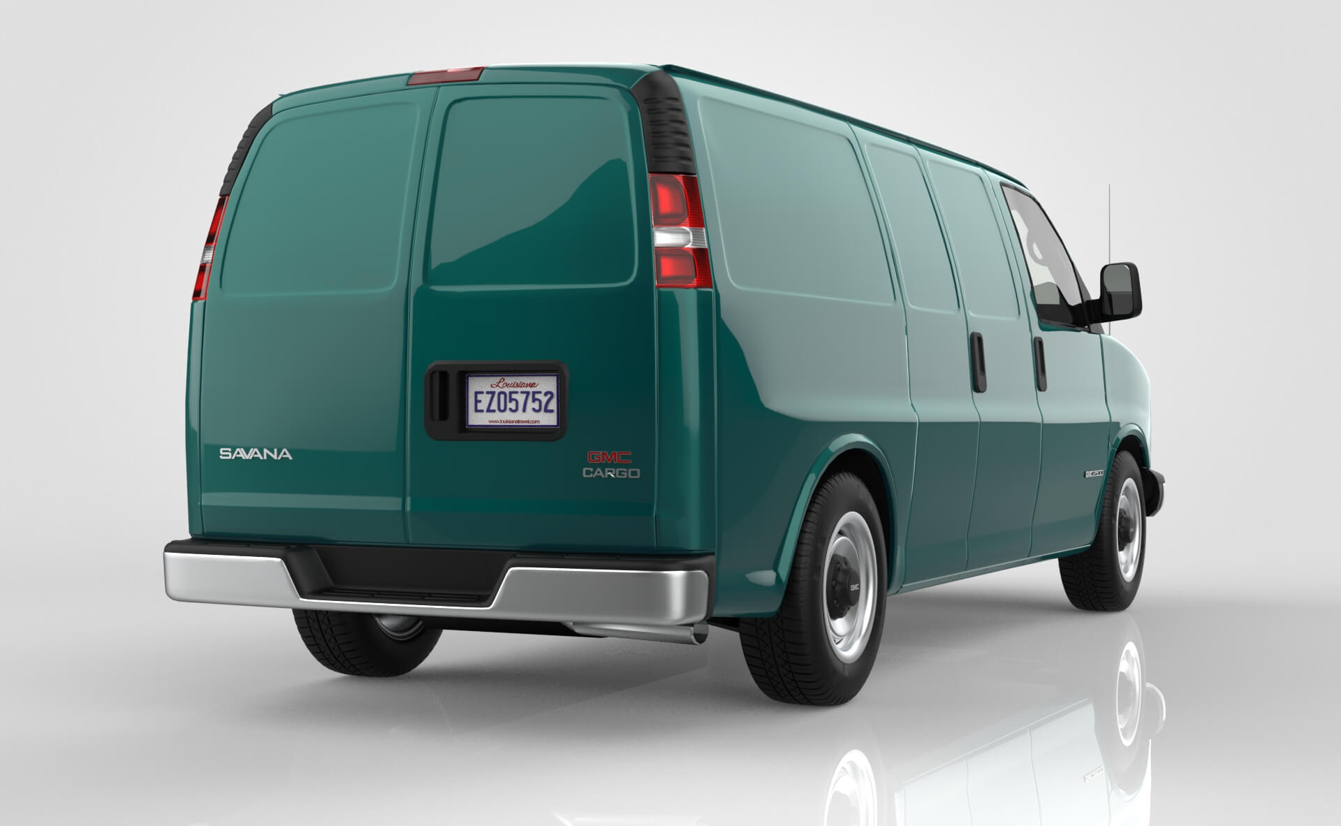 GMC Savana Van 1997 - 3D Model by Carmodels3D