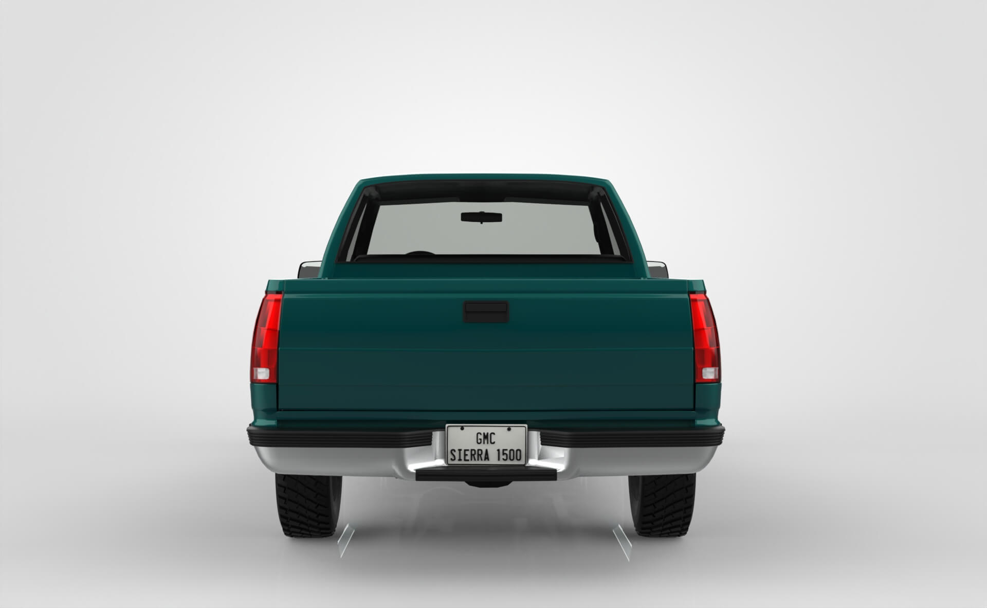 GMC Sierra 1500 1995 - 3D Model by Carmodels3D
