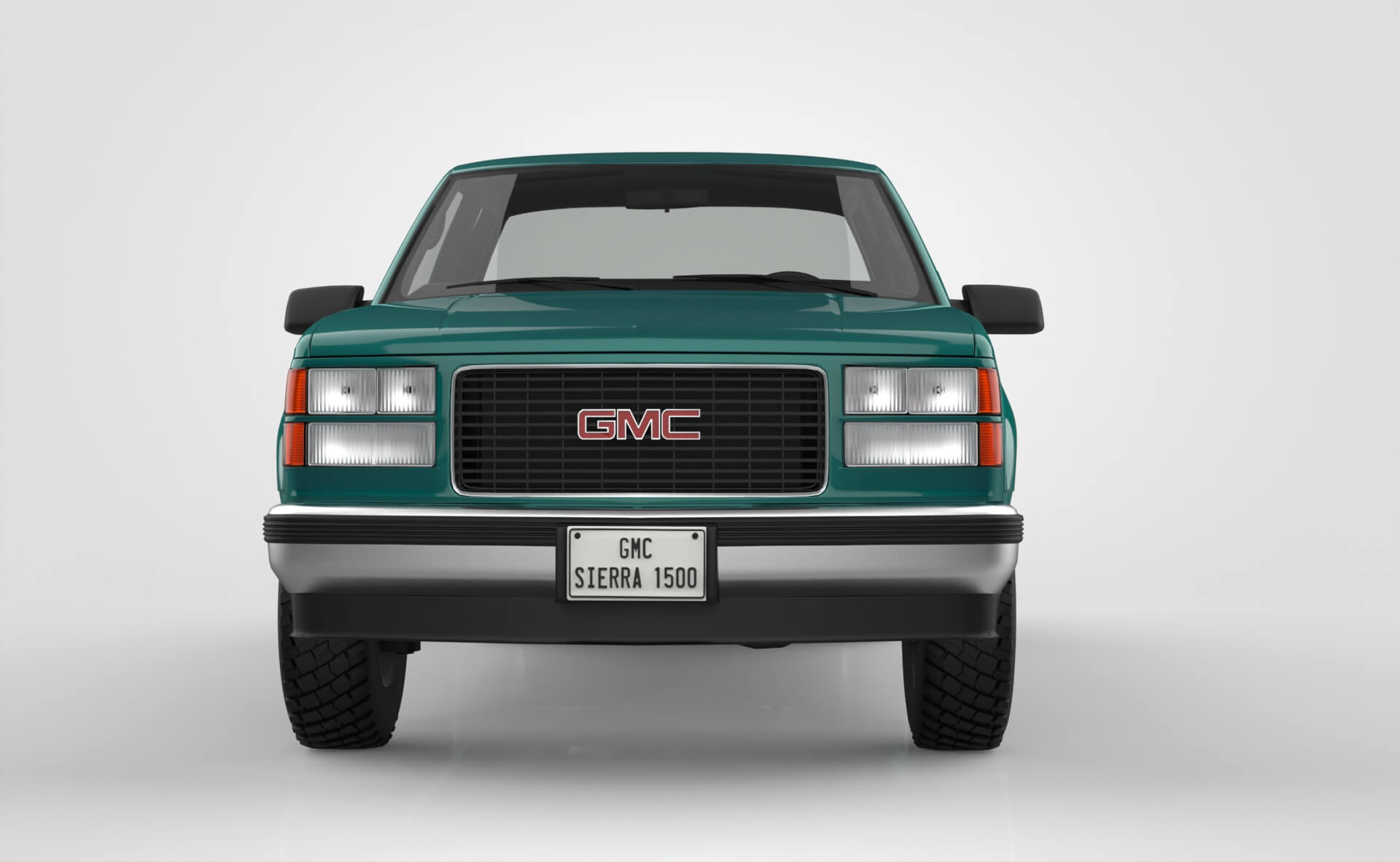 GMC Sierra 1500 1995 - 3D Model by Carmodels3D