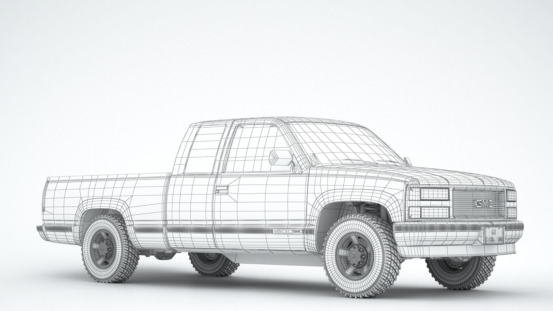 GMC Sierra 1500 - 3D Model by Carmodels3D