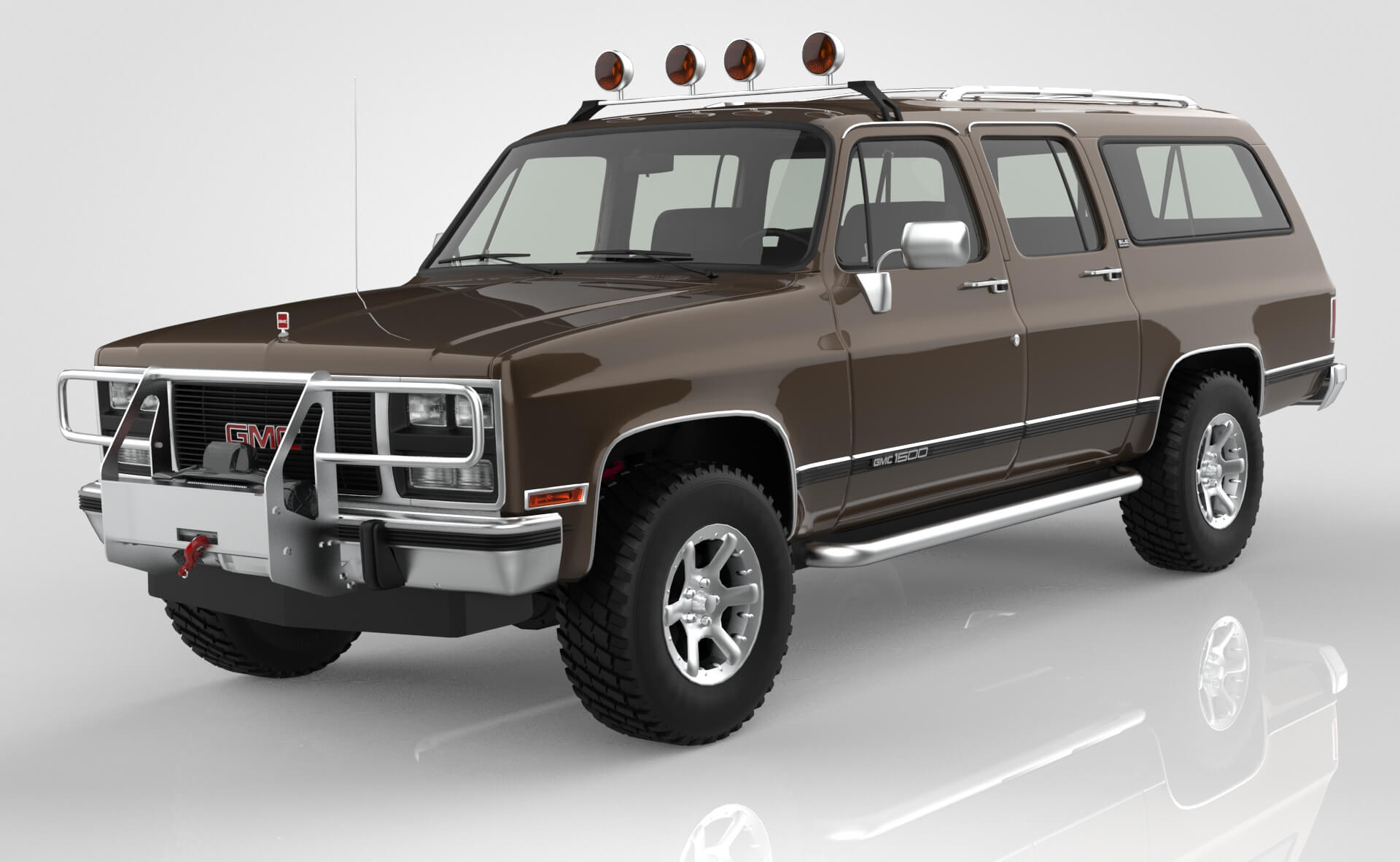 GMC Suburban - 3D Model by Carmodels3D