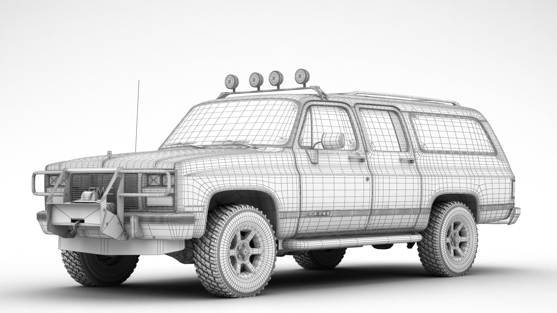 GMC Suburban - 3D Model by Carmodels3D