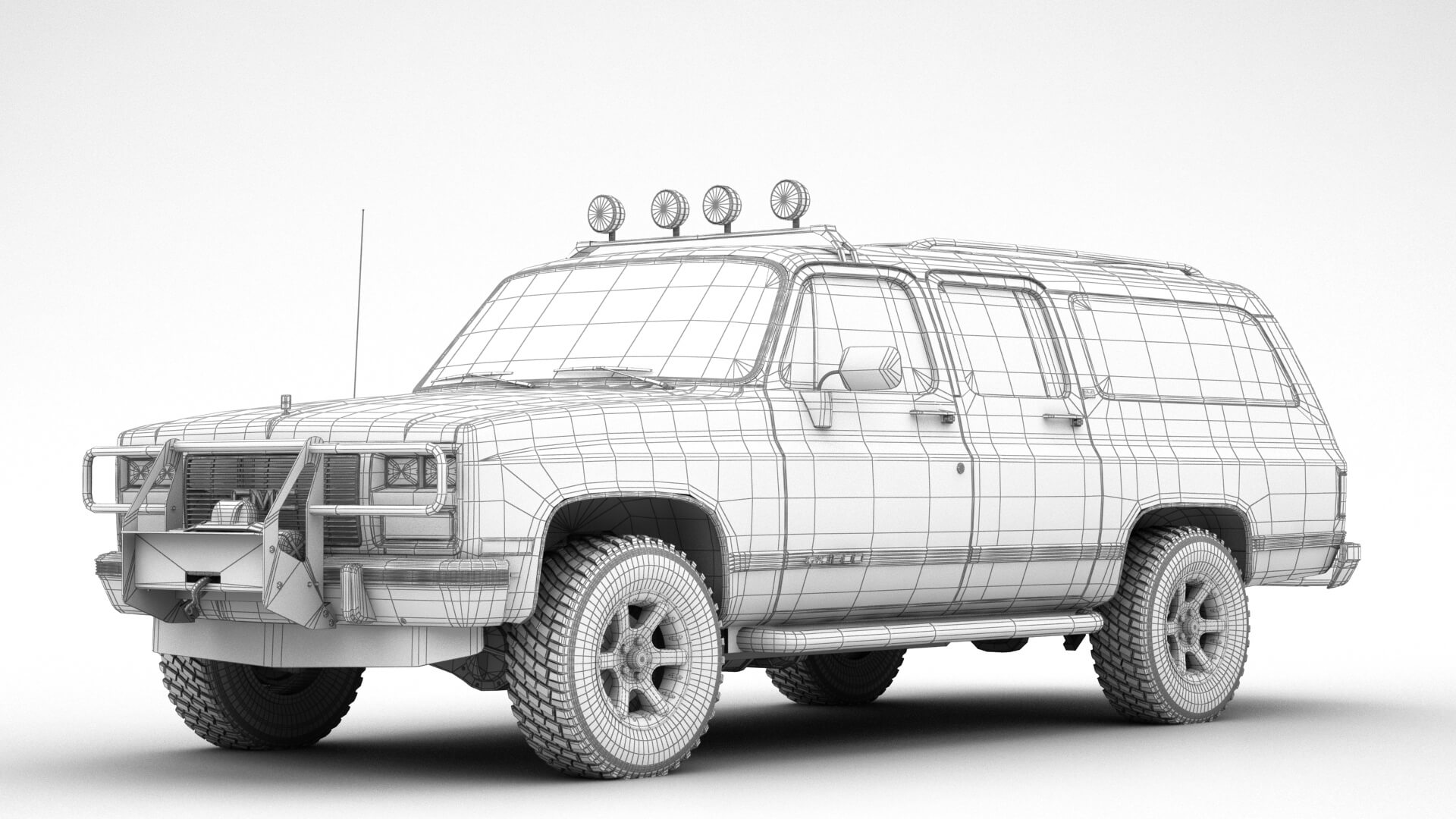 GMC Suburban - 3D Model by Carmodels3D