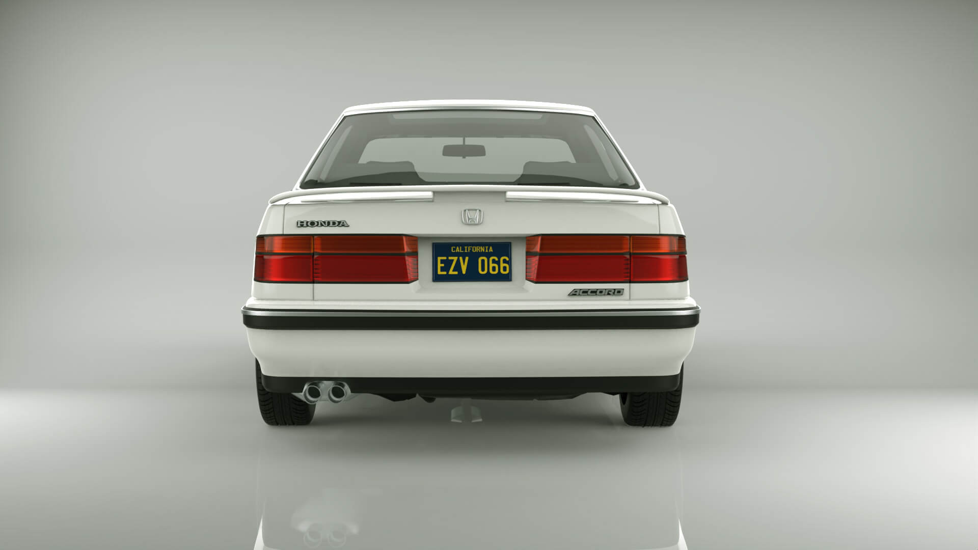 Honda Accord CB7 1990 - 3D Model by Carmodels3D