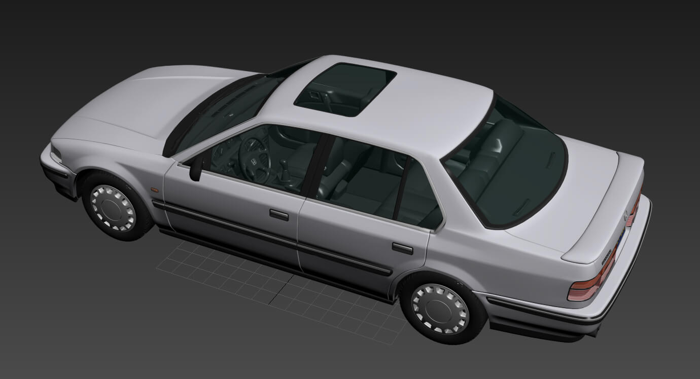 Honda Accord CB7 1990 - 3D Model by Carmodels3D