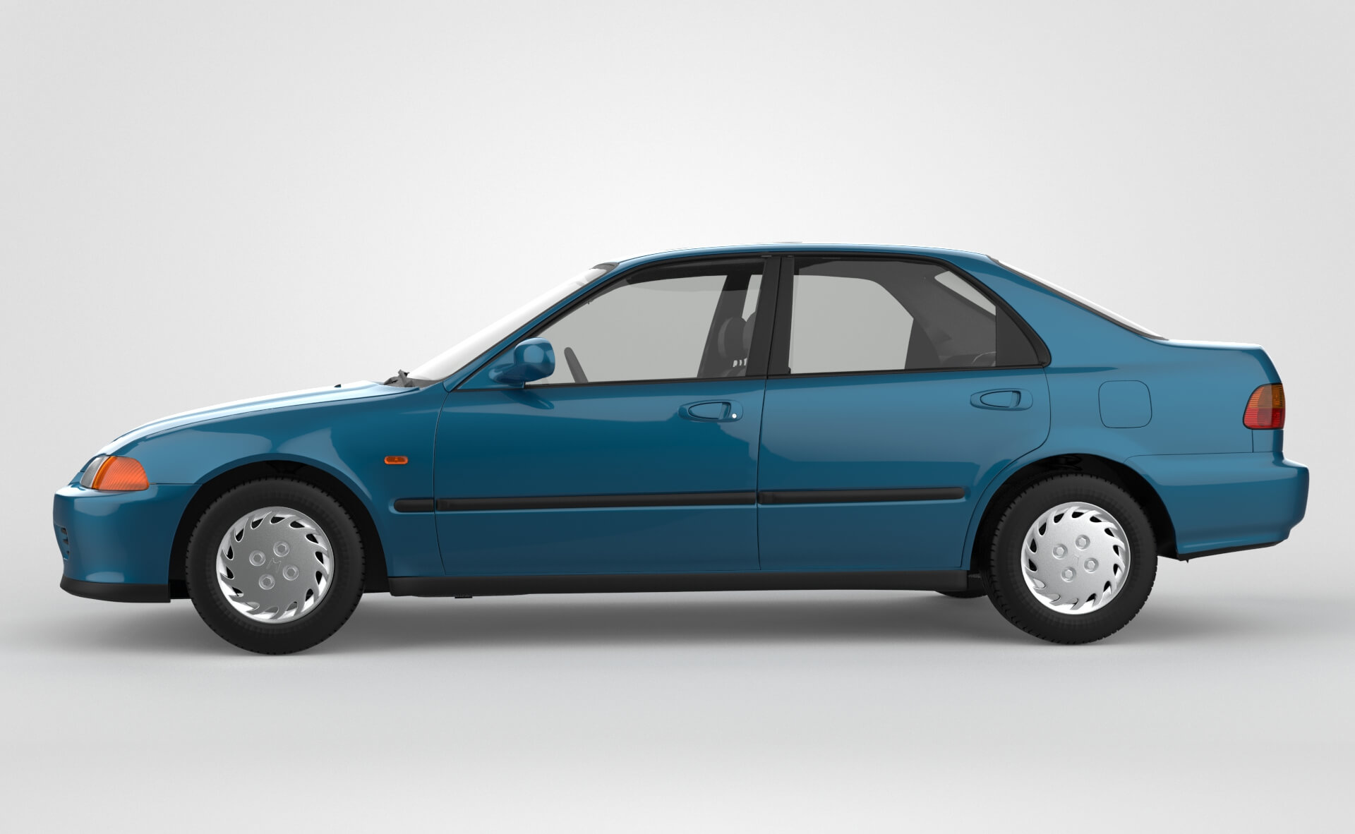 Honda Civic Eg Sedan 1993 - 3D Model by Carmodels3D
