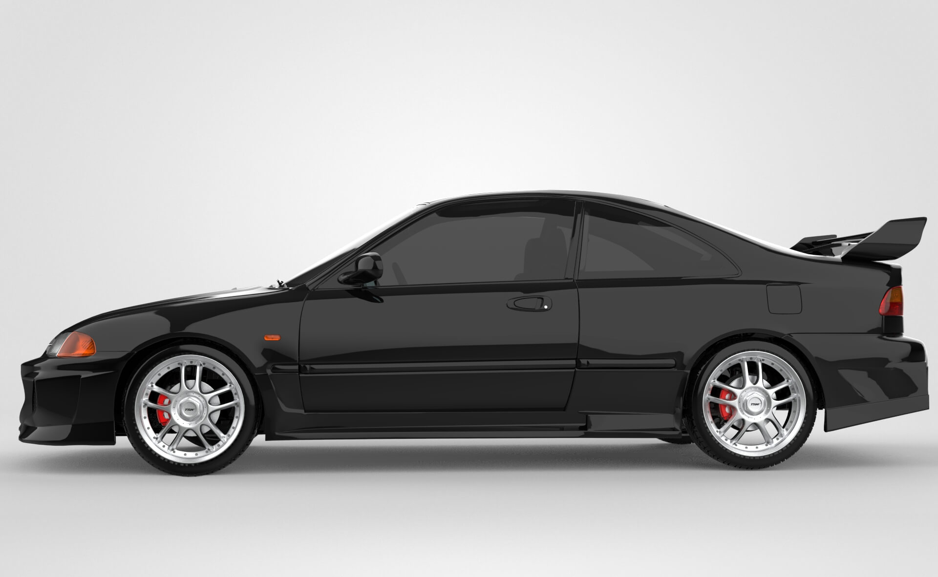 Honda Civic EJ1 Coupe - The Fast and The Furious 3D Model by Carmodels3D