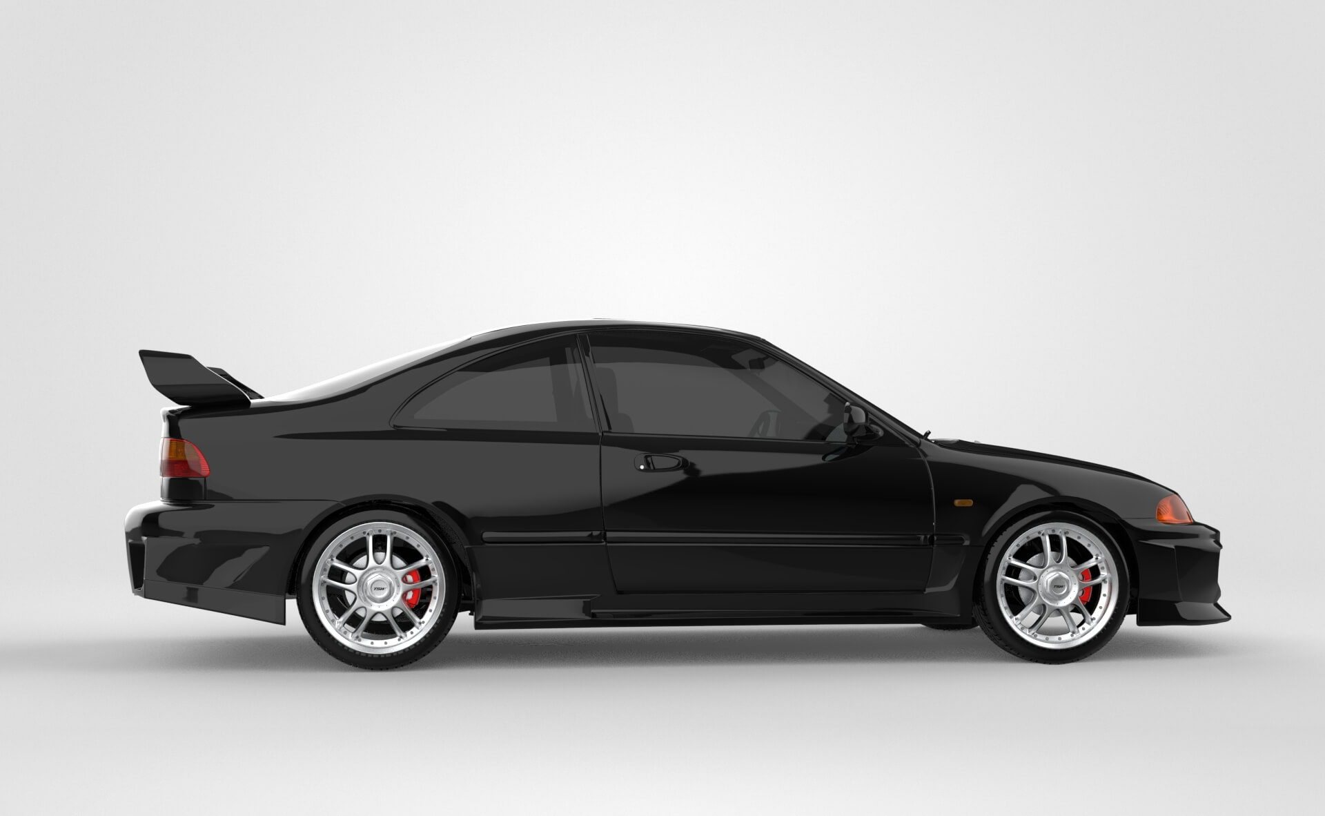 Honda Civic EJ1 Coupe - The Fast and The Furious 3D Model by Carmodels3D