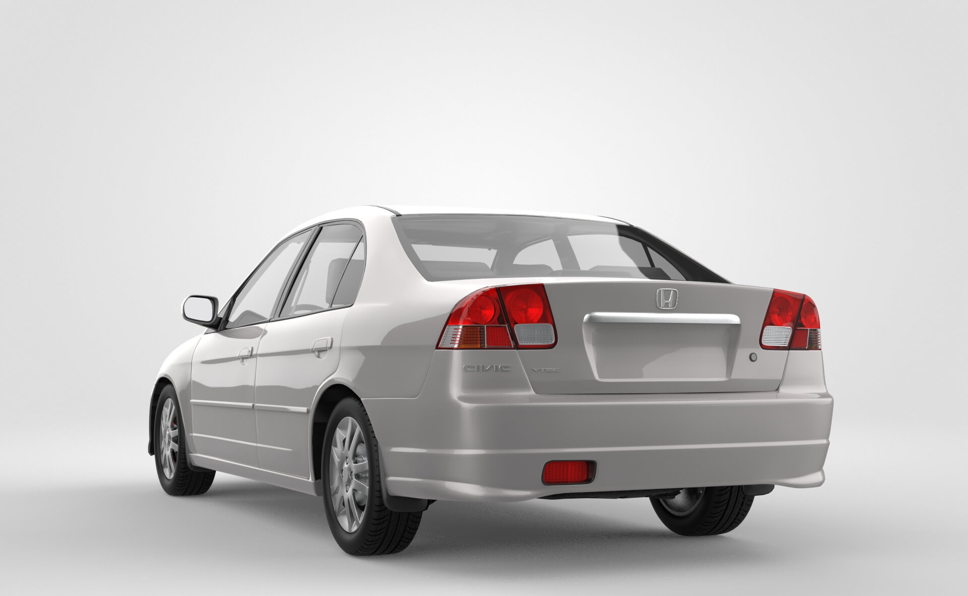 Honda Civic Vtec 2 - 3D Model by Carmodels3D