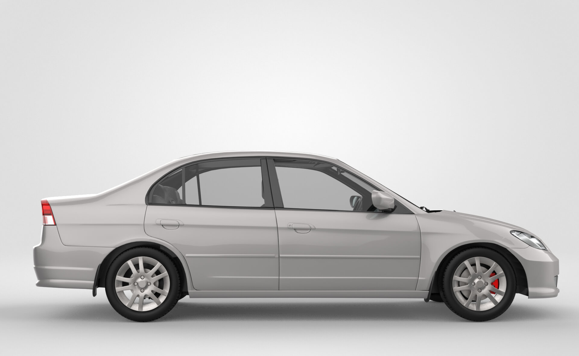 Honda Civic Vtec 2 - 3D Model by Carmodels3D