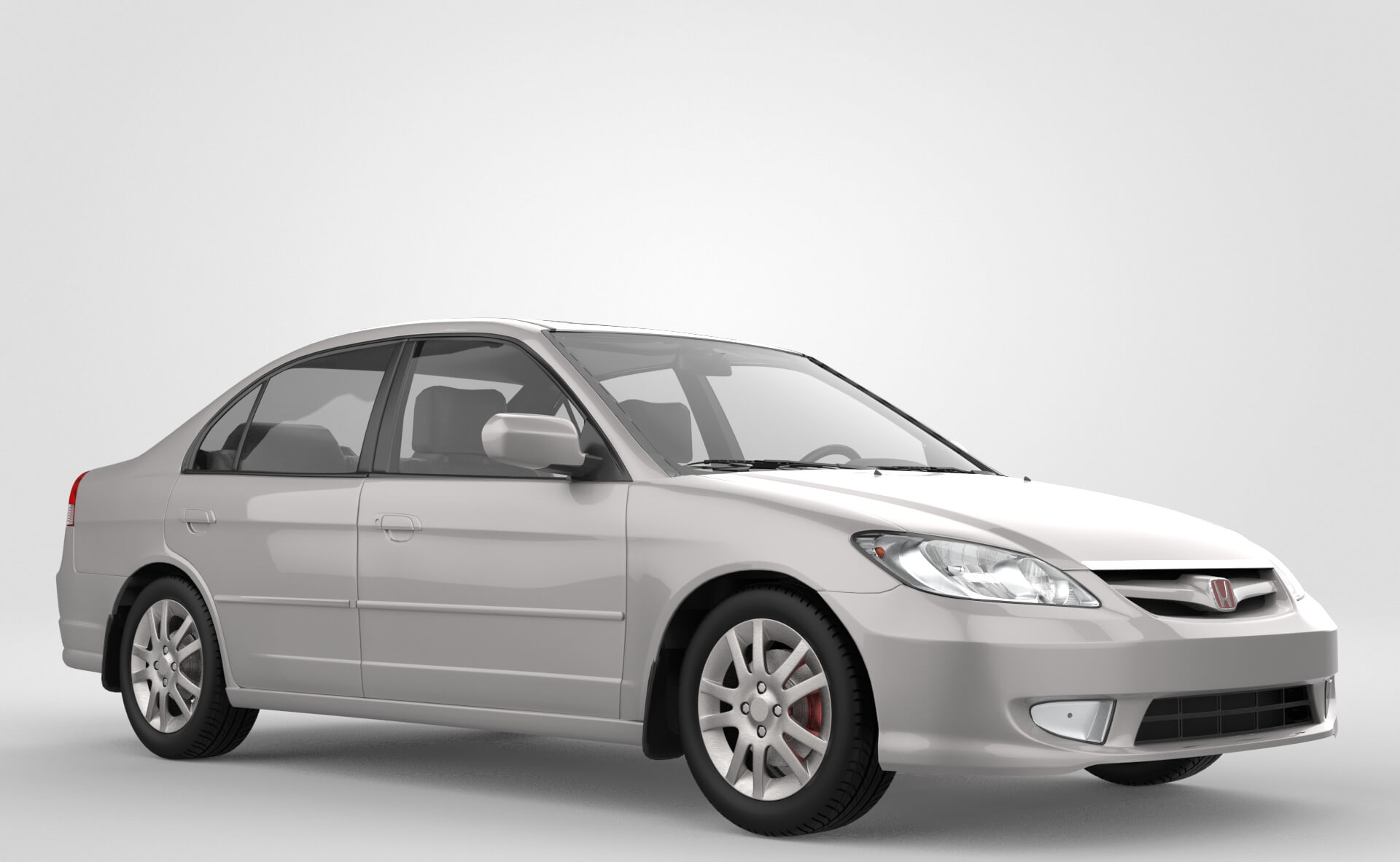 Honda Civic Vtec 2 - 3D Model by Carmodels3D