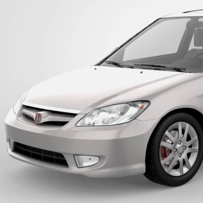 Honda Civic Vtec 2 - 3D Model by Carmodels3D