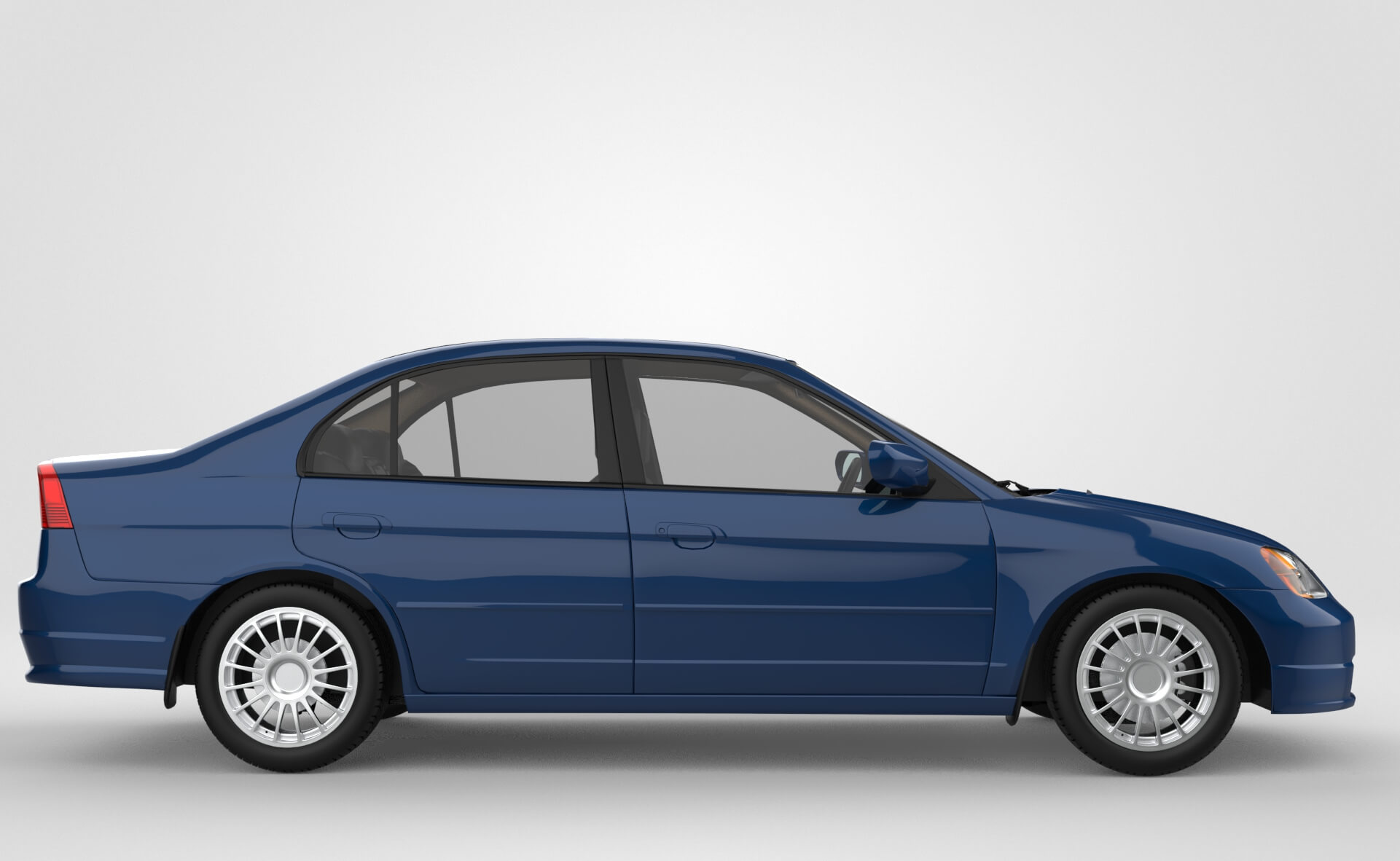 Honda Civic Vtec - 3D Model by Carmodels3D