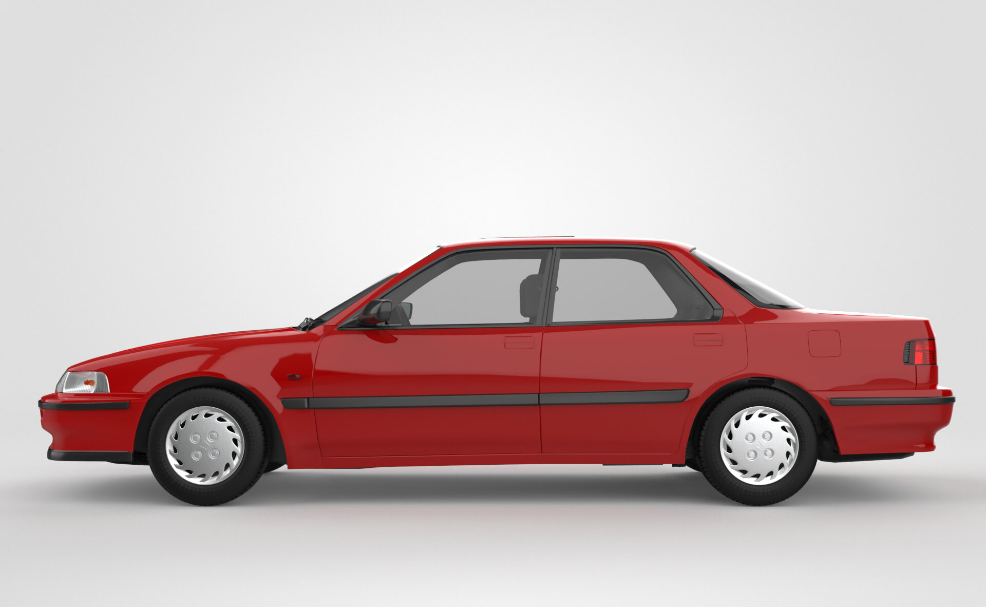 Honda Integra 1990 - 3D Model by Carmodels3D