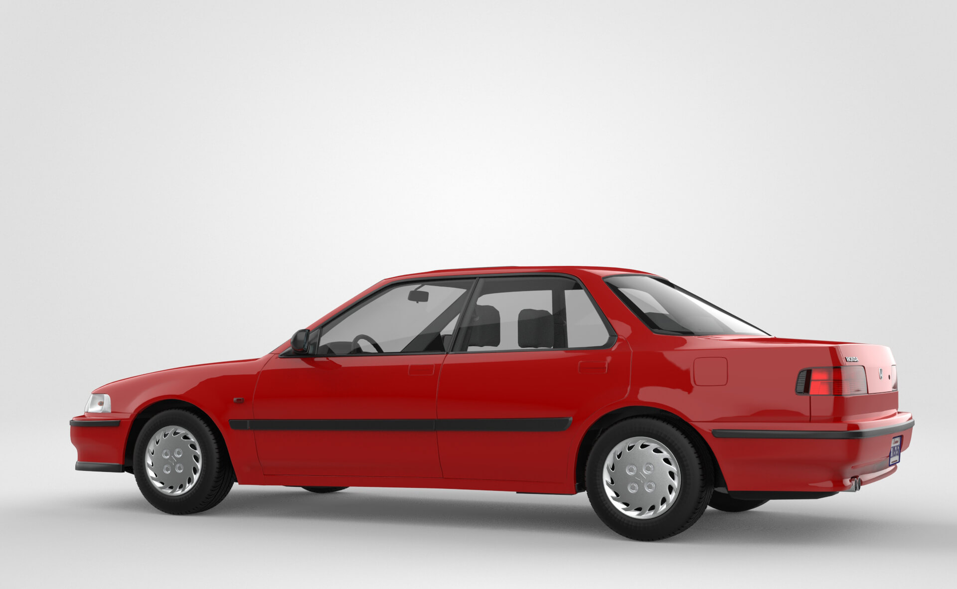 Honda Integra 1990 - 3D Model by Carmodels3D