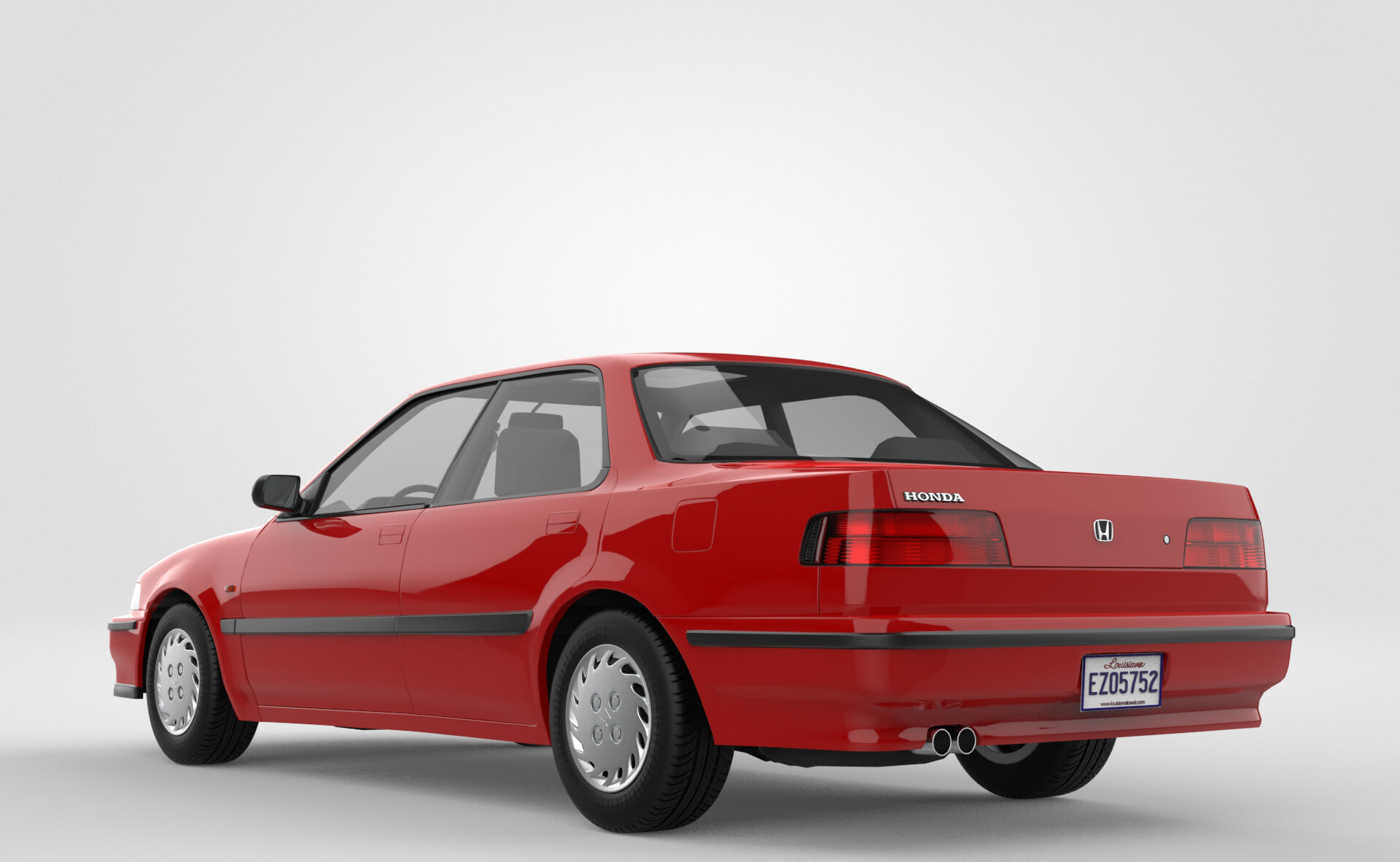 Honda Integra 1990 - 3D Model by Carmodels3D