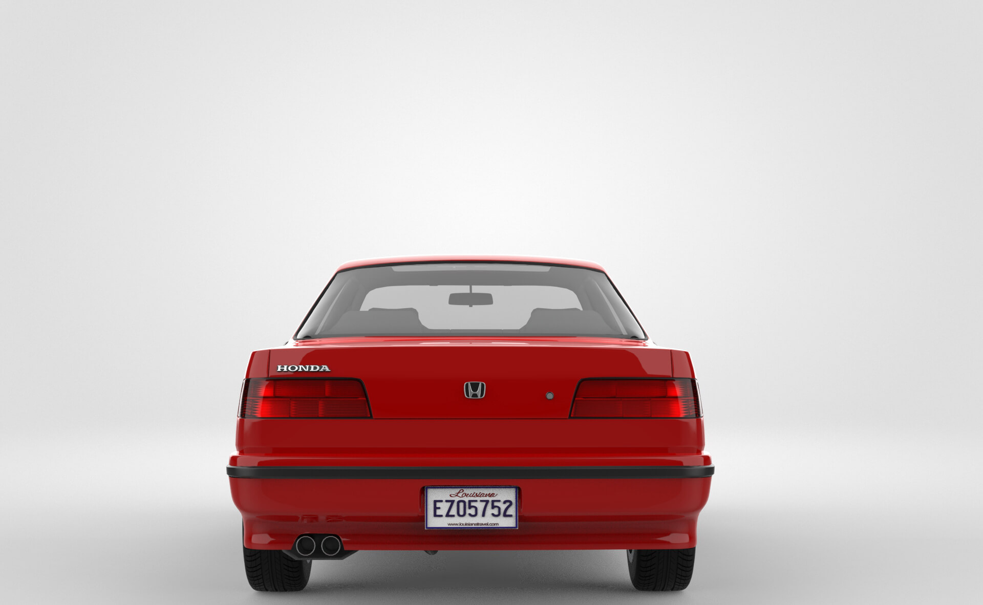 Honda Integra 1990 - 3D Model by Carmodels3D