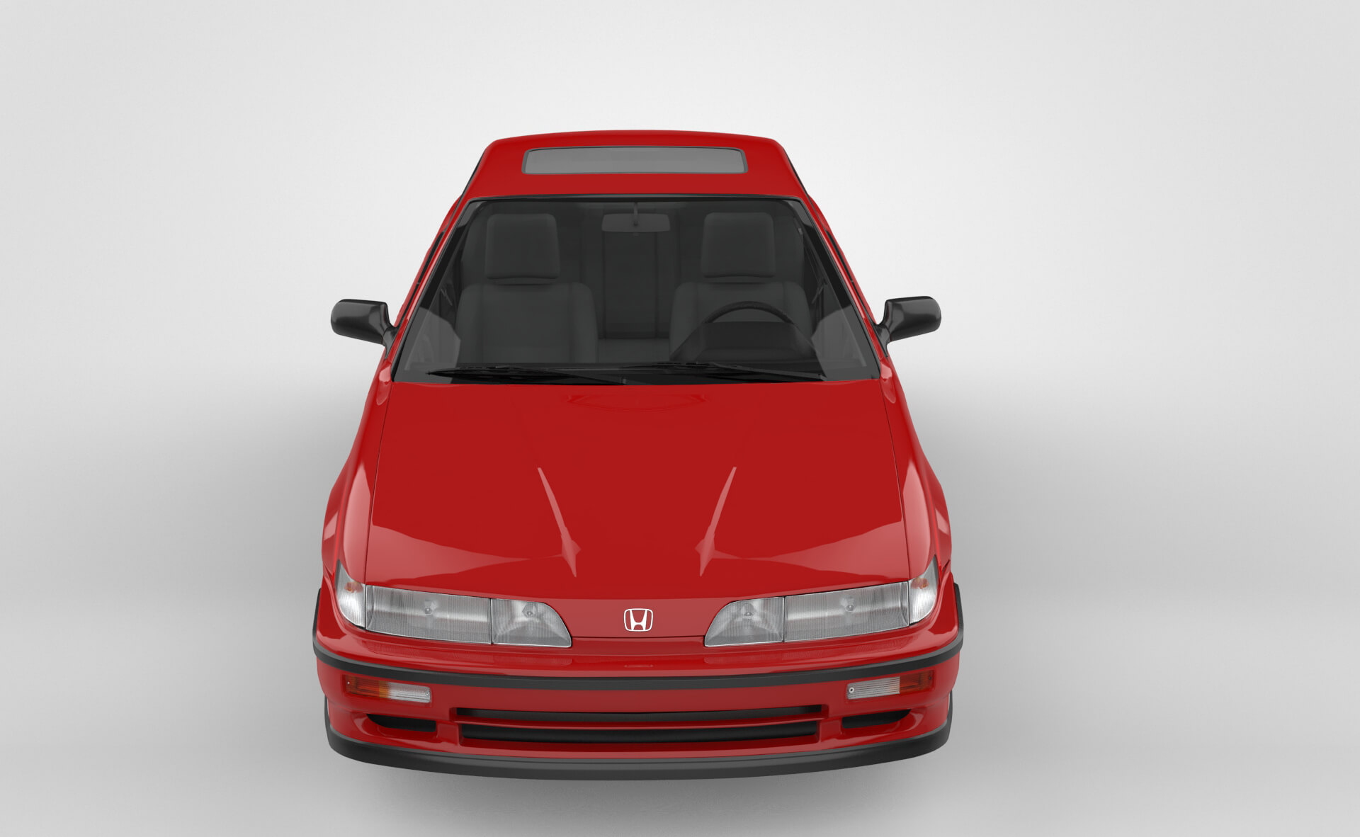 Honda Integra 1990 - 3D Model by Carmodels3D