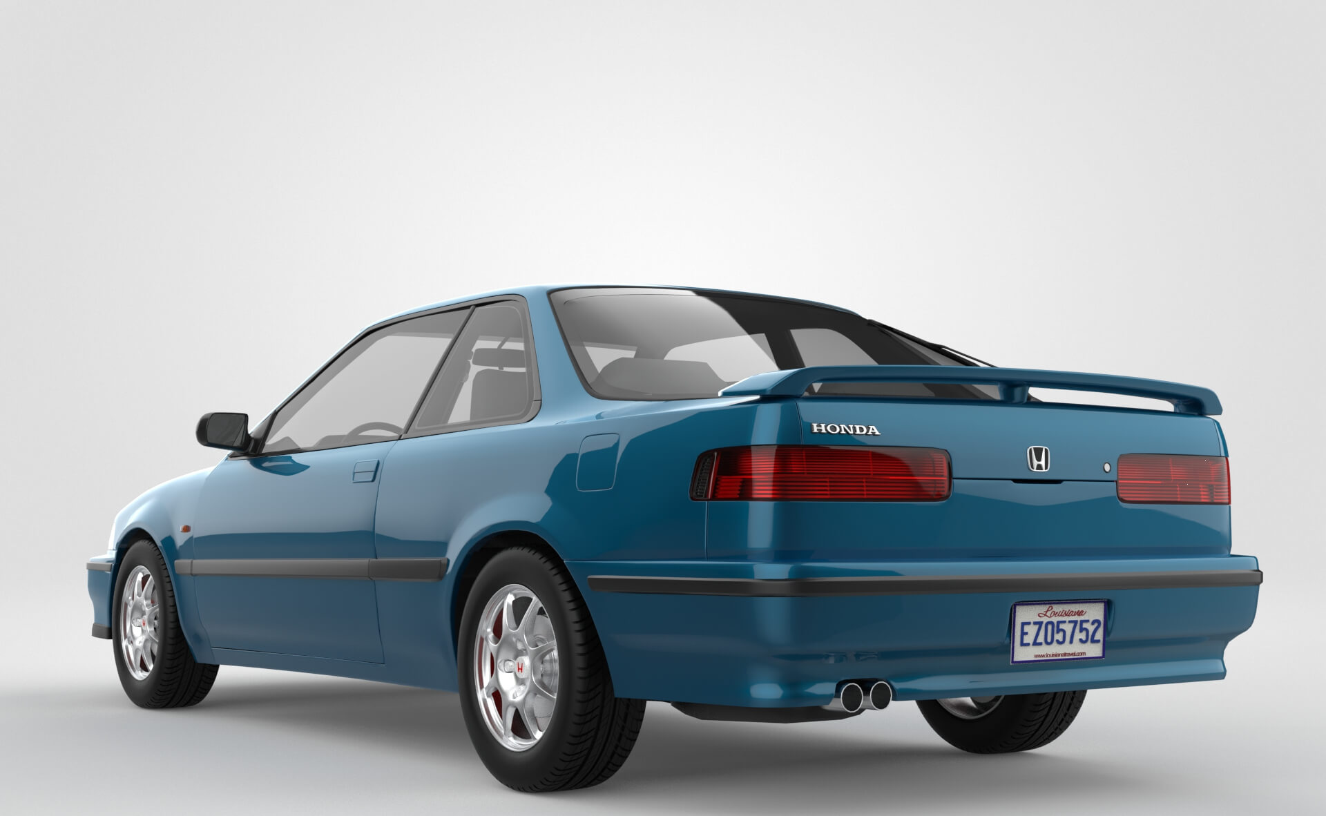 Honda Integra Coupe 1990 - 3D Model by Carmodels3D