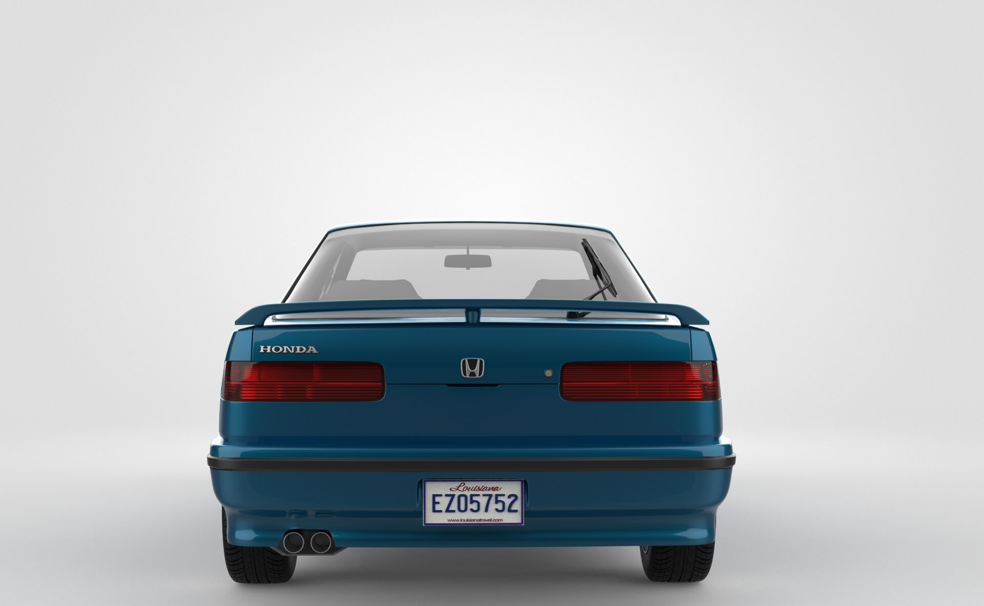 Honda Integra Coupe 1990 - 3D Model by Carmodels3D