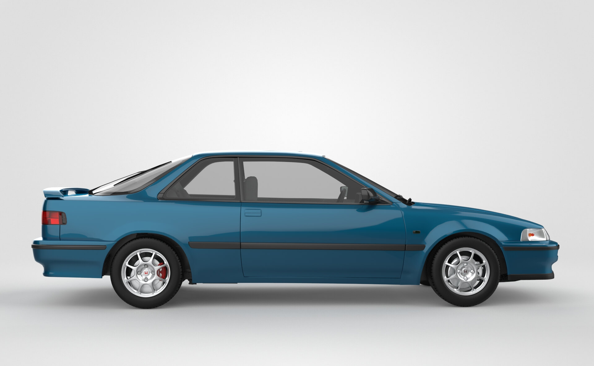 Honda Integra Coupe 1990 - 3D Model by Carmodels3D