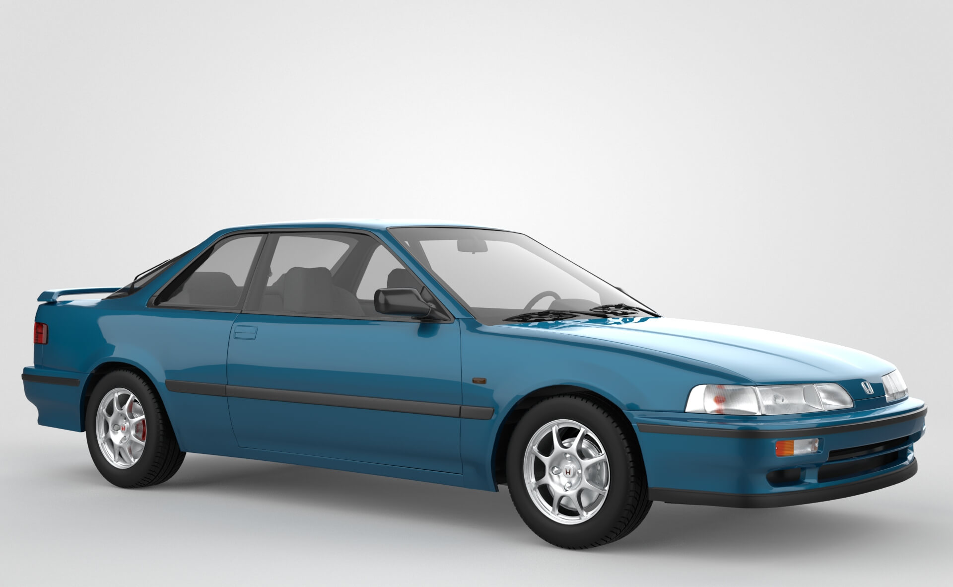 Honda Integra Coupe 1990 - 3D Model by Carmodels3D