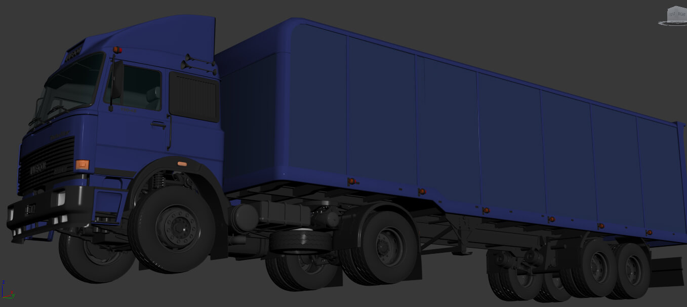 Iveco 190 TurboStar 1980 - 3D Model by Carmodels3D