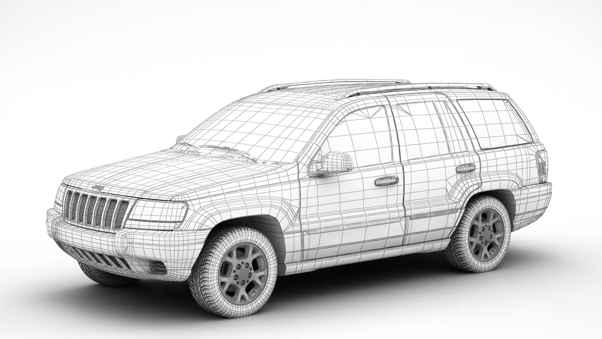 Jeep Grand Cherokee 1999 - 3D Model by Carmodels3D