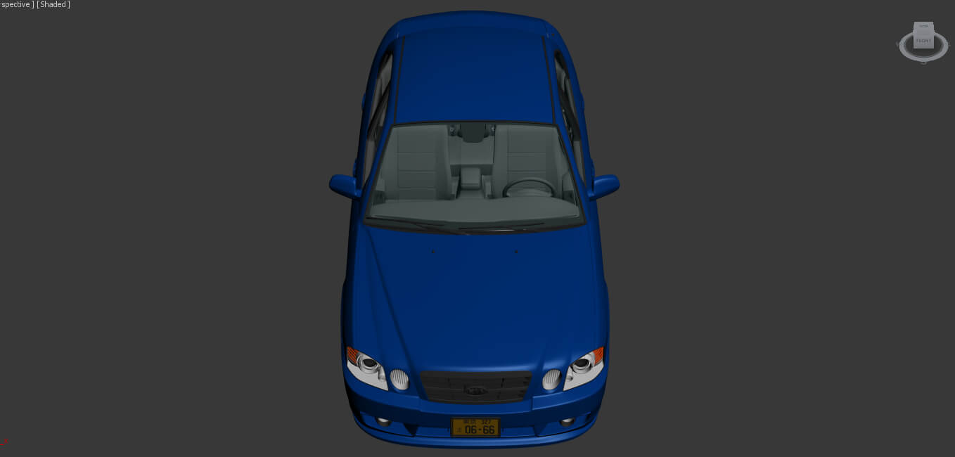 Kia Optima 2003-2004 3D Model by Carmodels3D